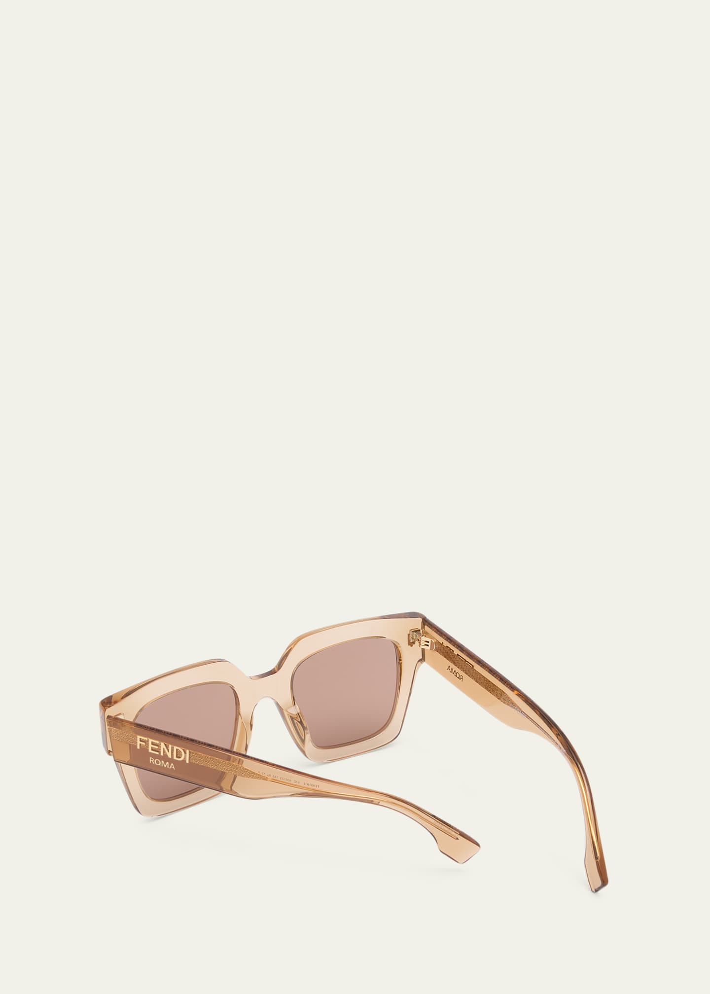 Fendi Fendi Roma Square Acetate Sunglasses - Bergdorf Goodman