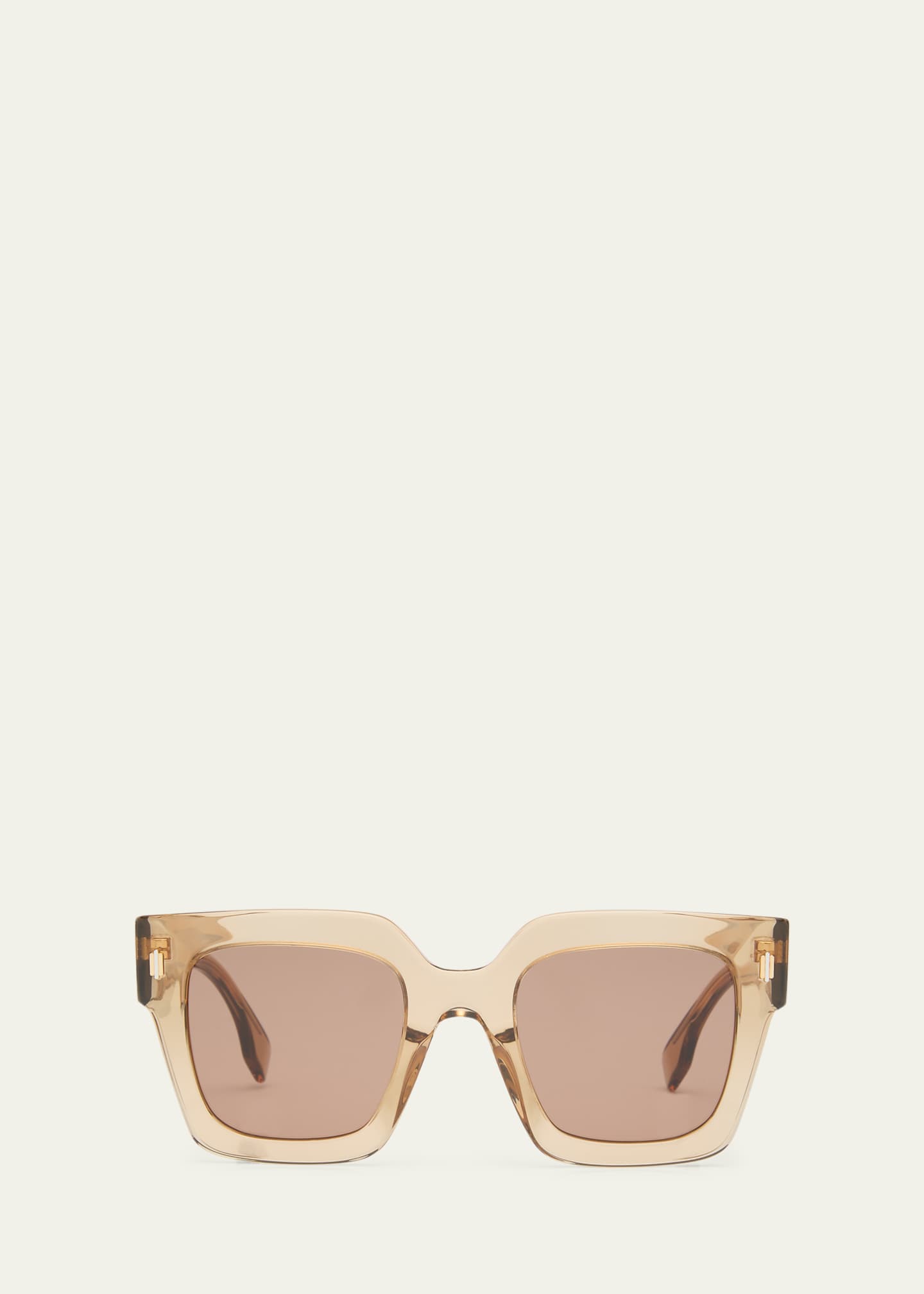 Fendi Fendi Roma Square Acetate Sunglasses - Bergdorf Goodman