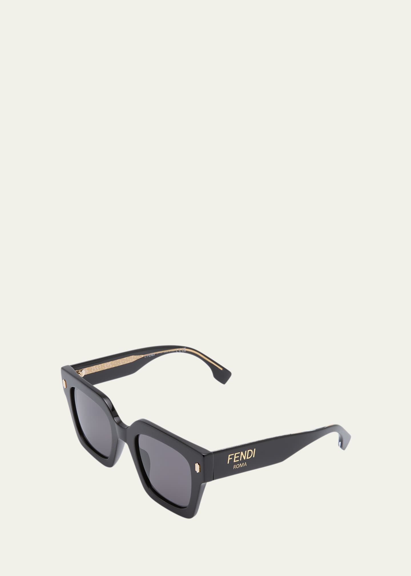 Fendi Fendi Roma Square Acetate Sunglasses - Bergdorf Goodman