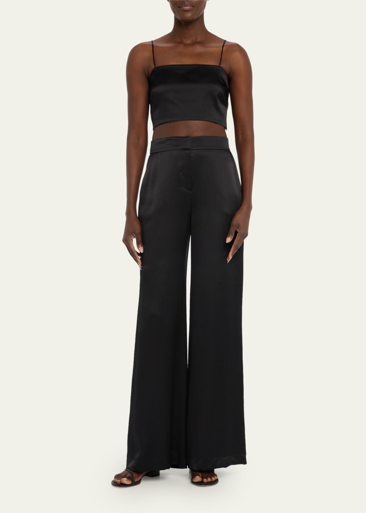 LoveShackFancy Roseanna Silk Bow-Back Bralette Top - Bergdorf Goodman