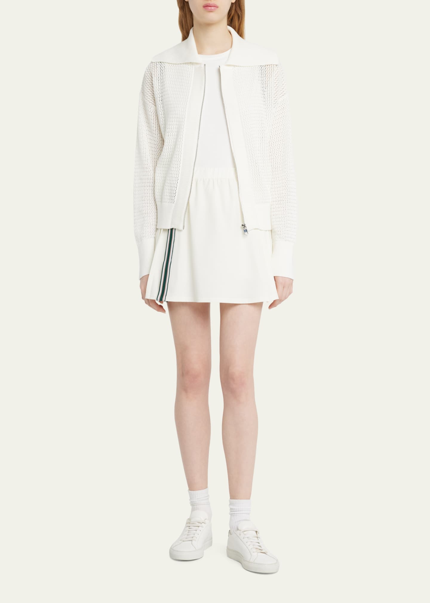 Varley Fairfield Summer Honeycomb Knit Jacket - Bergdorf Goodman