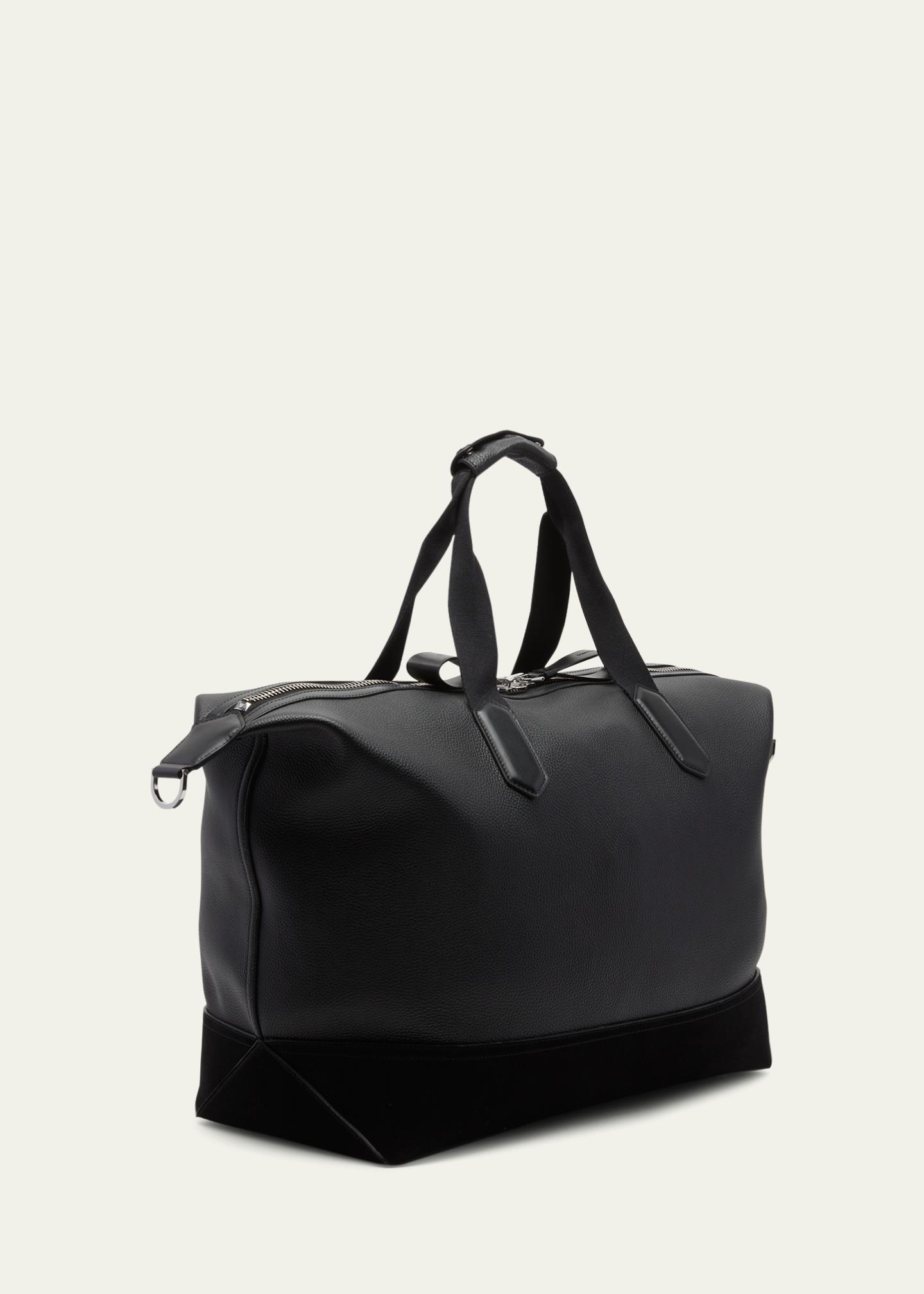 TOM FORD Men's Suede Leather Large Holdall Tote Bag - Bergdorf Goodman