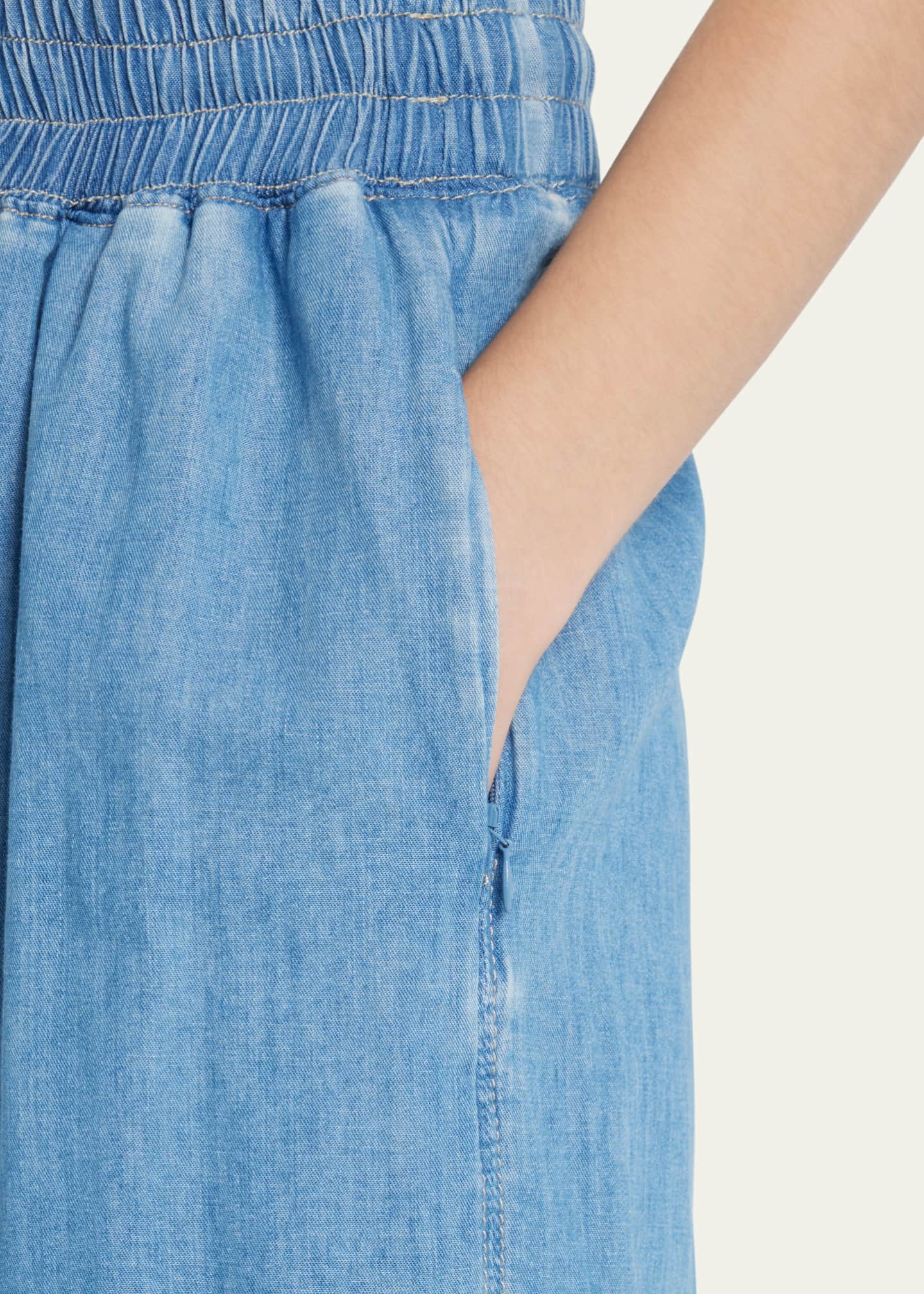 FRAME Drawstring Wide-Leg Lounge Pants - Bergdorf Goodman