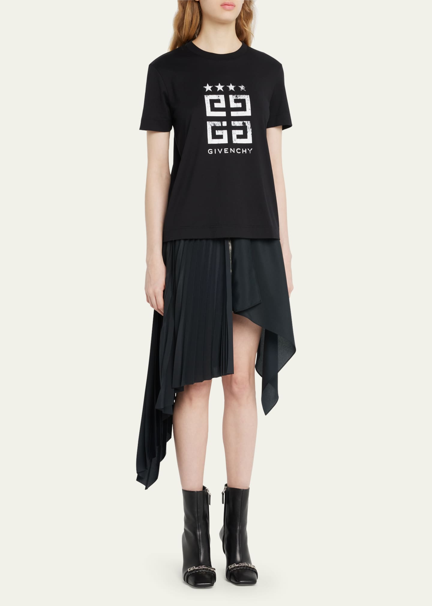 Givenchy 4G Logo Slim T-Shirt - Bergdorf Goodman