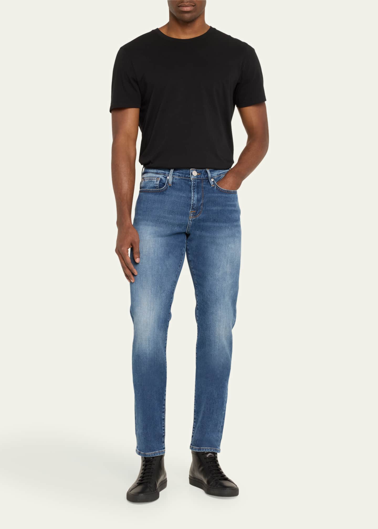FRAME Men's L'Homme Athletic Jeans - Bergdorf Goodman
