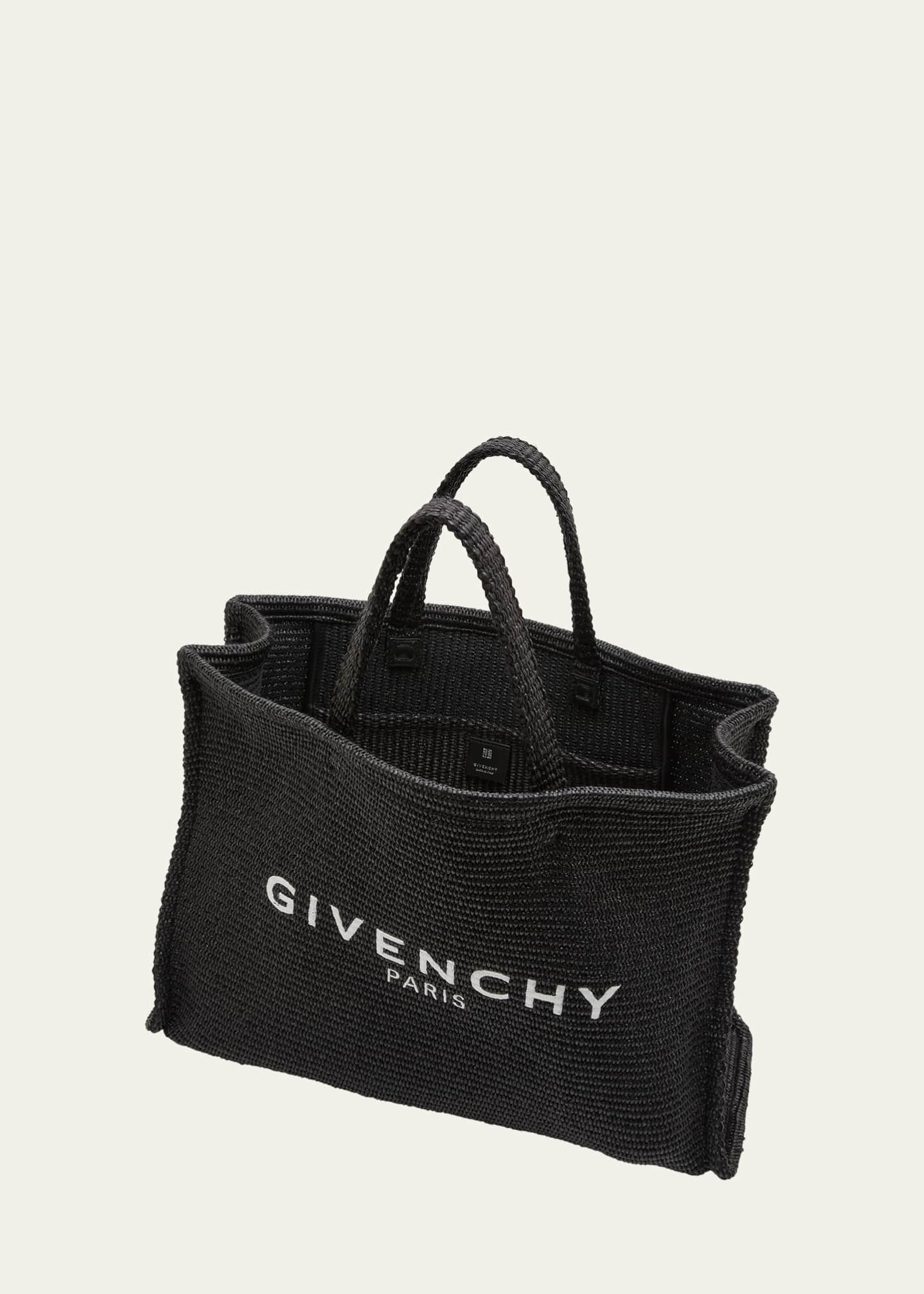 Givenchy G-Tote Large Shopping Bag in Raffia - Bergdorf Goodman