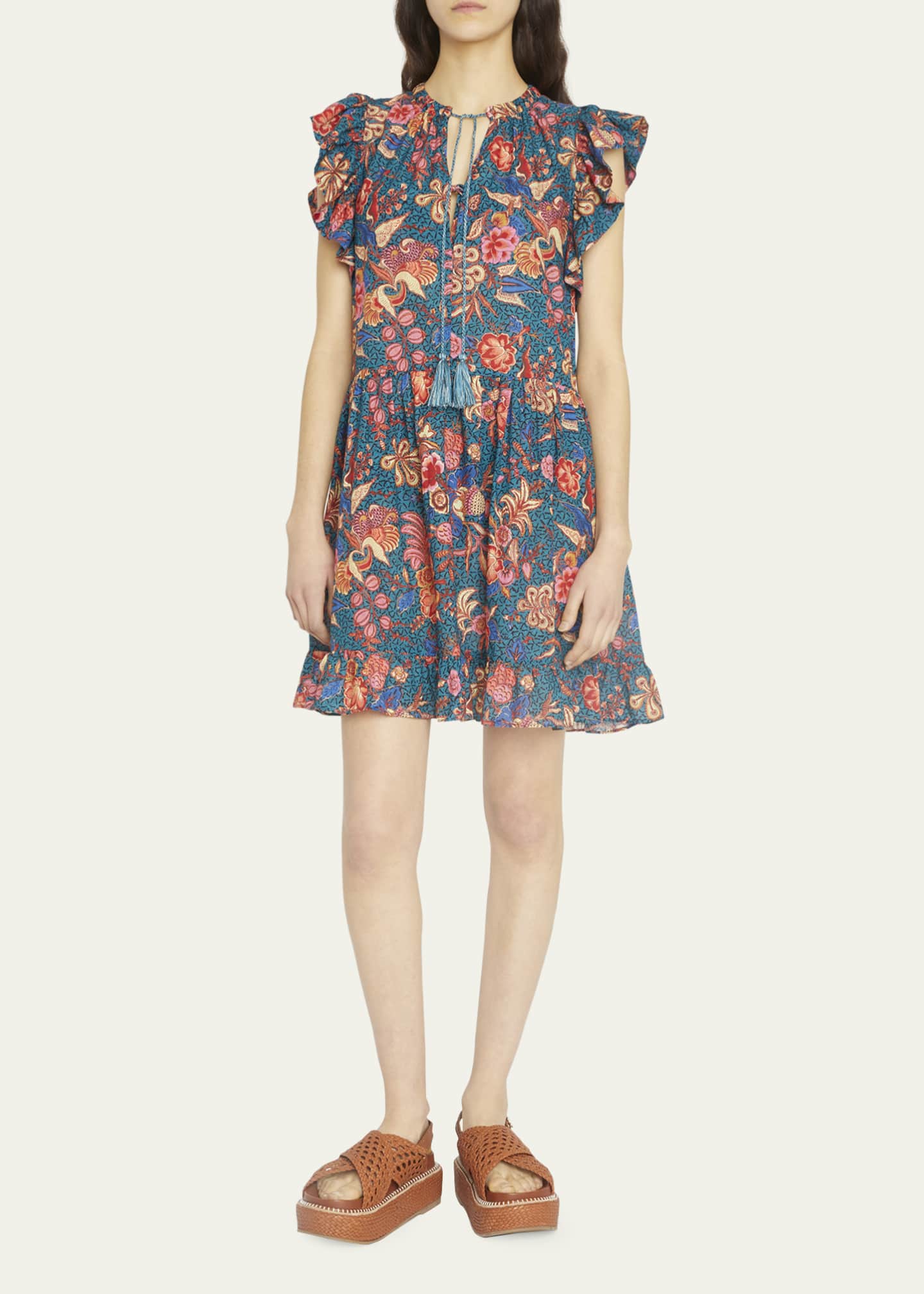 Ulla Johnson Lina Coverup Mini Dress - Bergdorf Goodman