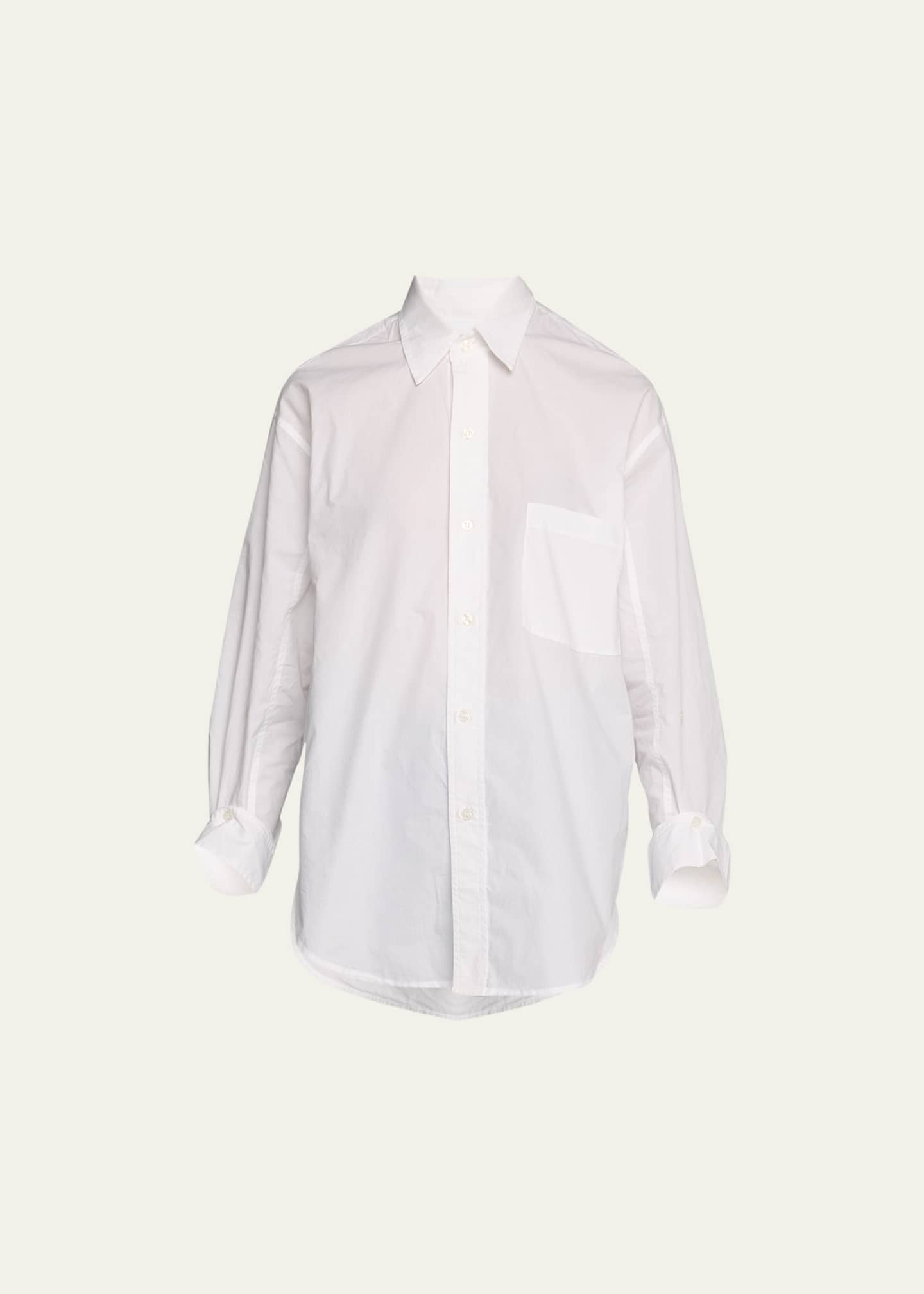 Citizens of Humanity Kayla Button-Front High-Low Shirt - Bergdorf Goodman