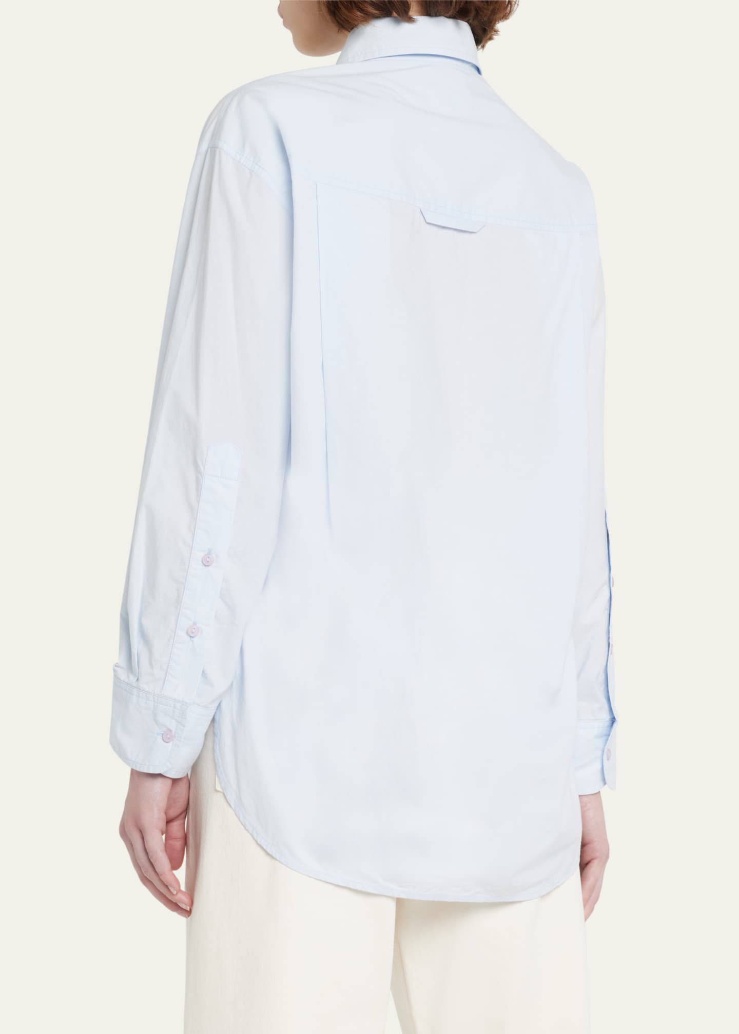 Citizens of Humanity Kayla Button-Front High-Low Shirt - Bergdorf Goodman