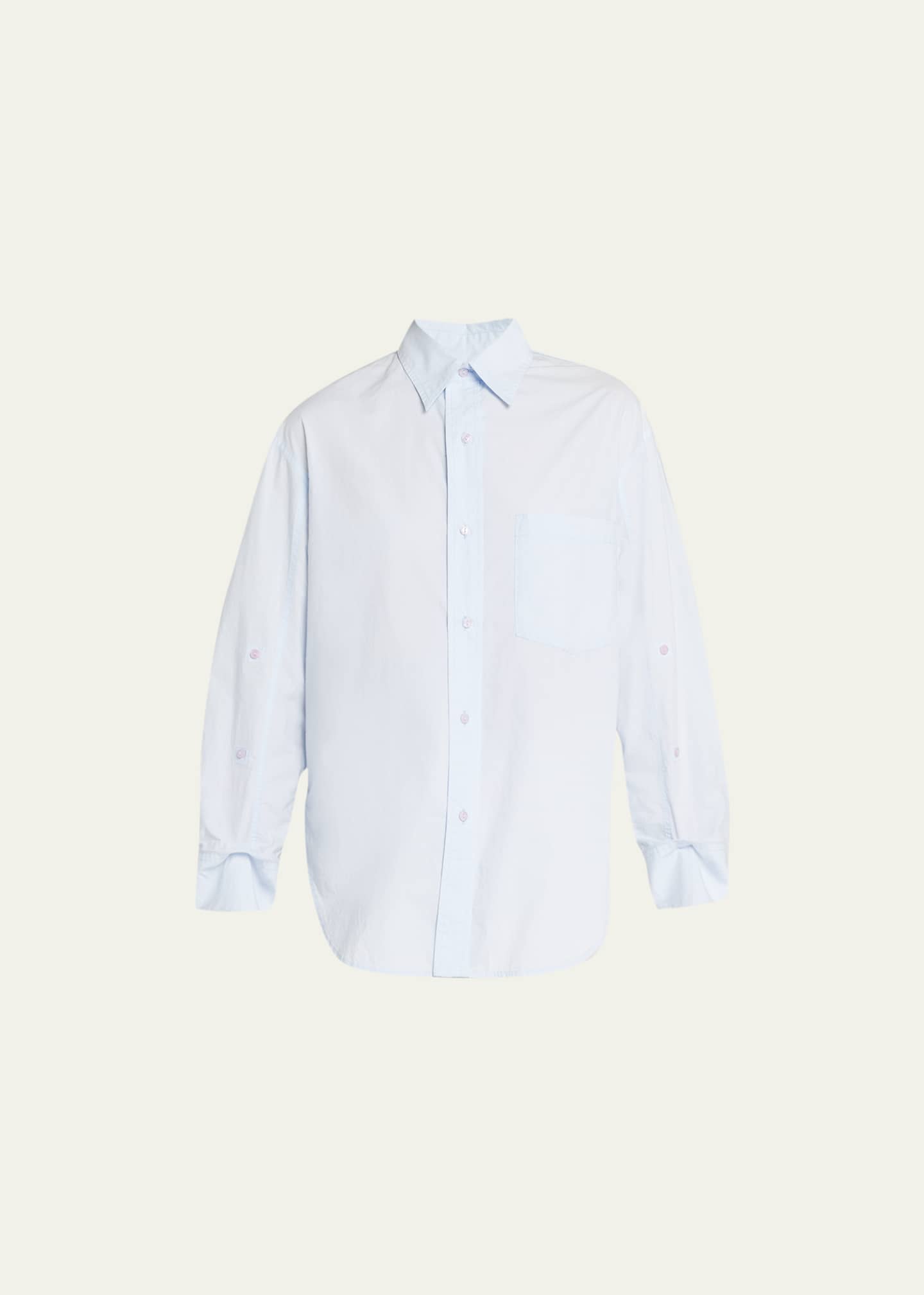 Citizens of Humanity Kayla Button-Front High-Low Shirt - Bergdorf Goodman