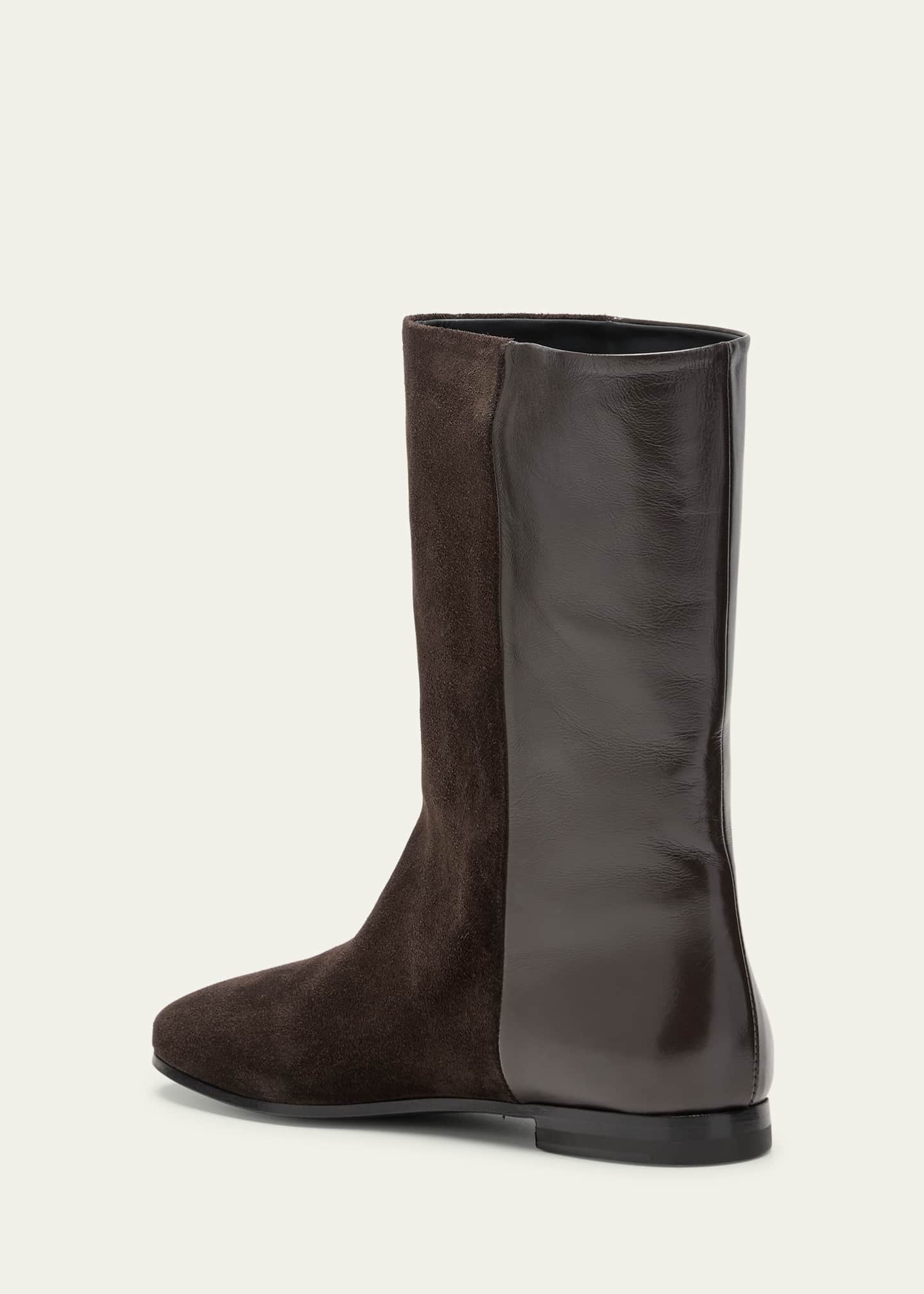 Pierre Hardy Robyn Mixed Leather Short Boots - Bergdorf Goodman