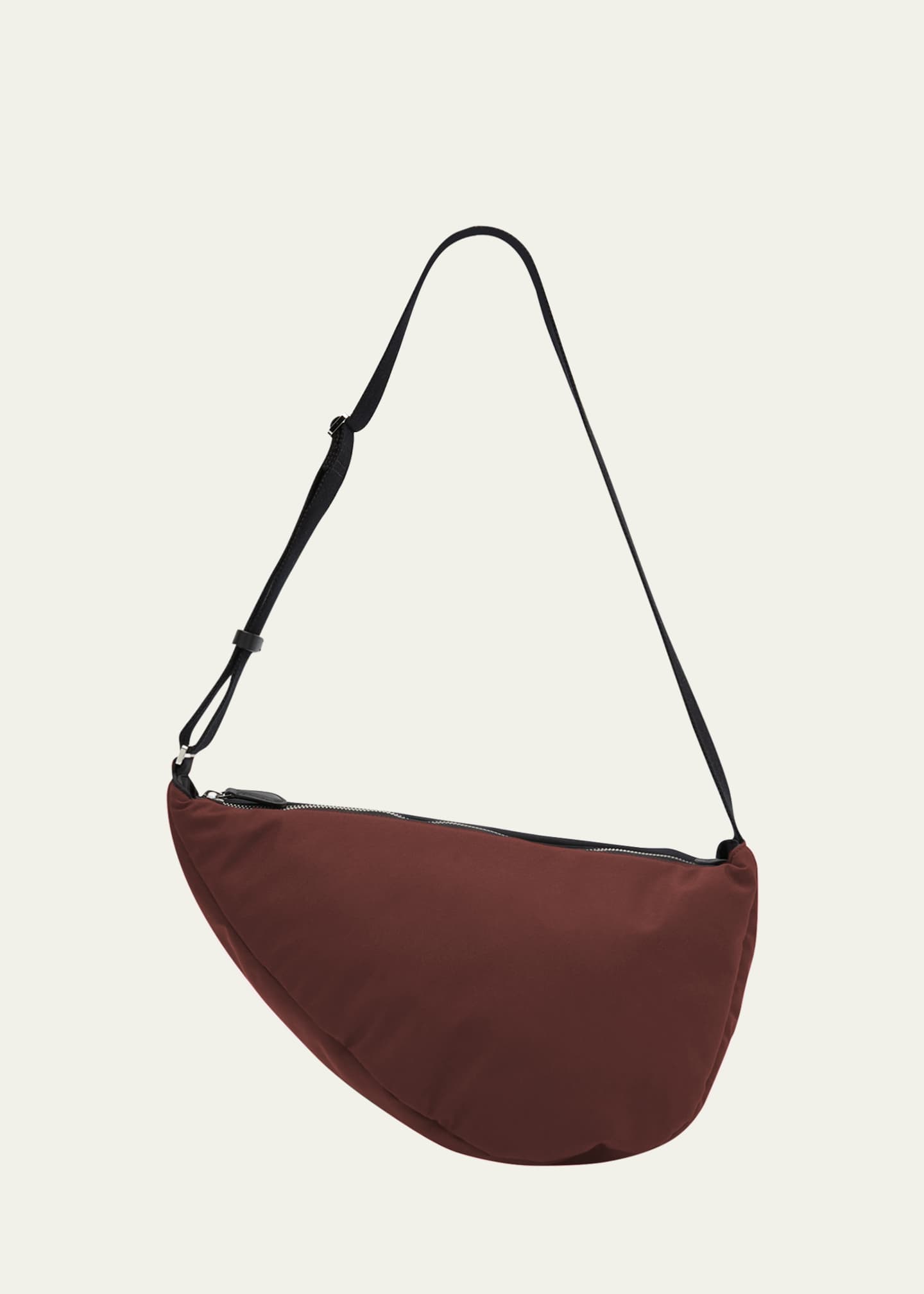 THE ROW Banana Crossbody Bag in Slouchy Nylon - Bergdorf Goodman