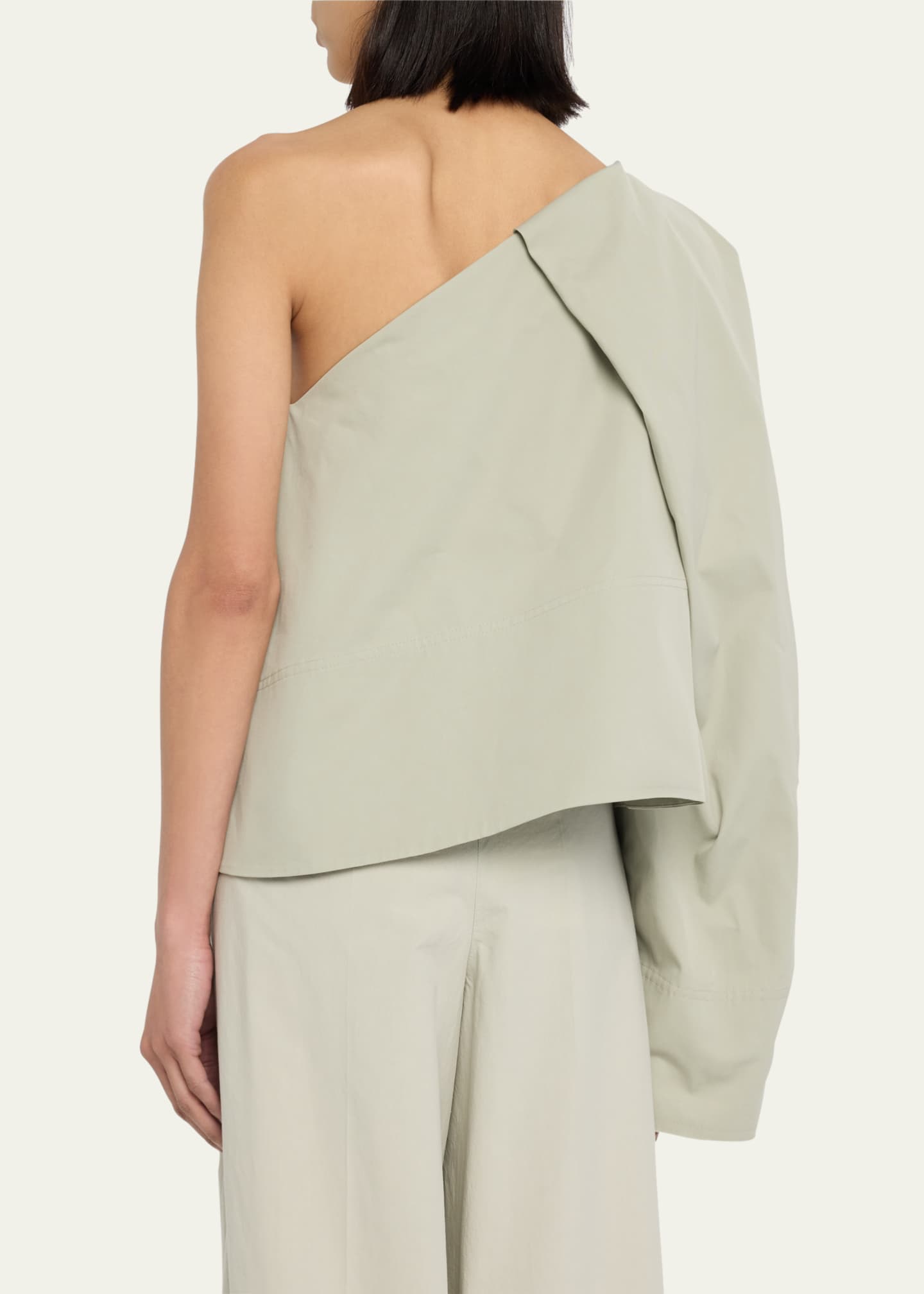 NACKIYE Great Escape One-Shoulder Blouse - Bergdorf Goodman