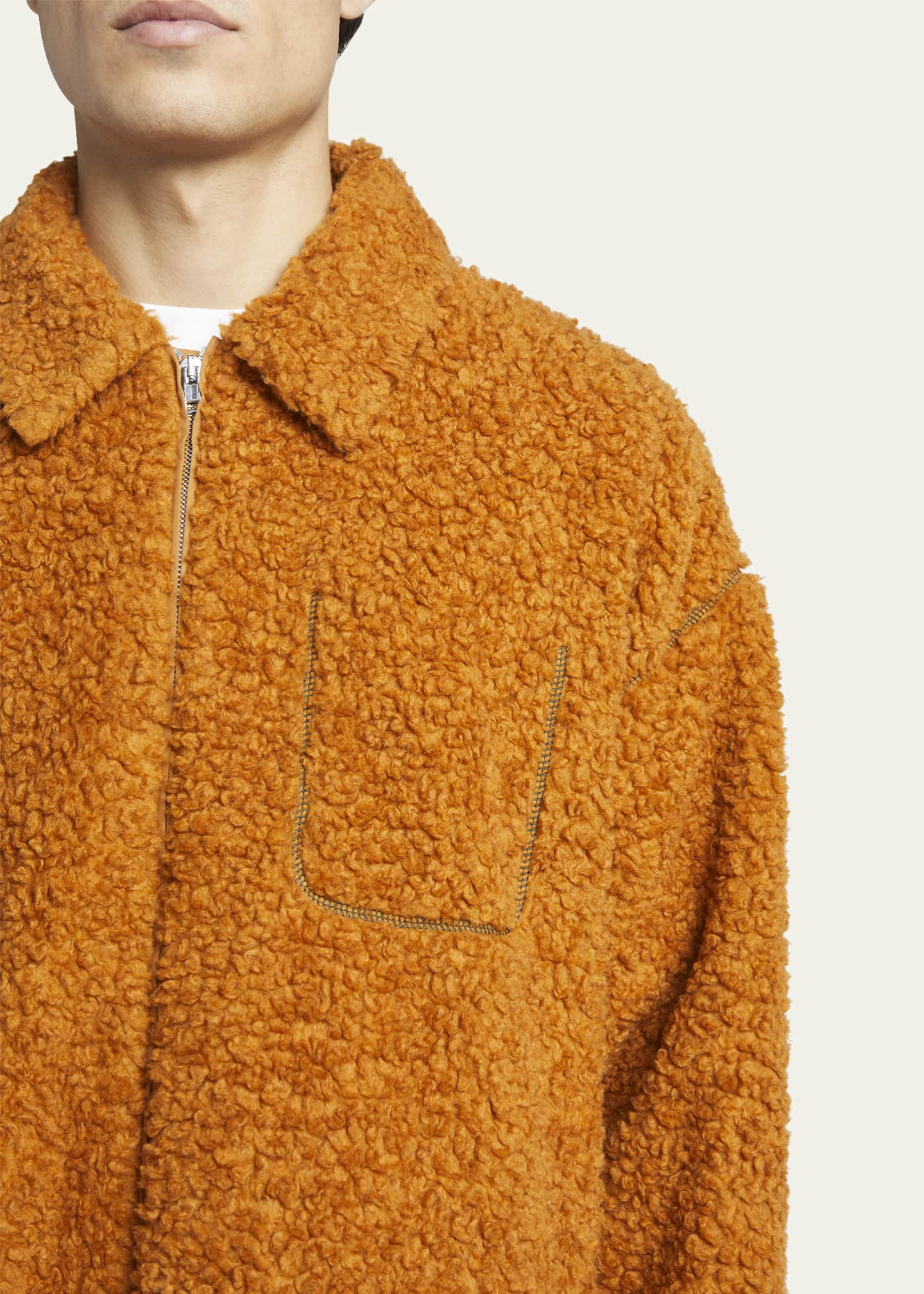 Marni Men's Teddy Zip Blouson Jacket - Bergdorf Goodman