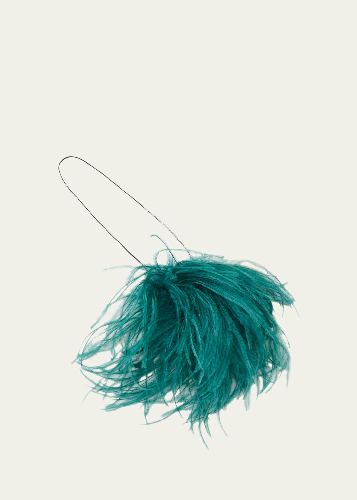 INDRESS Ostrich Feather Brooch - Bergdorf Goodman