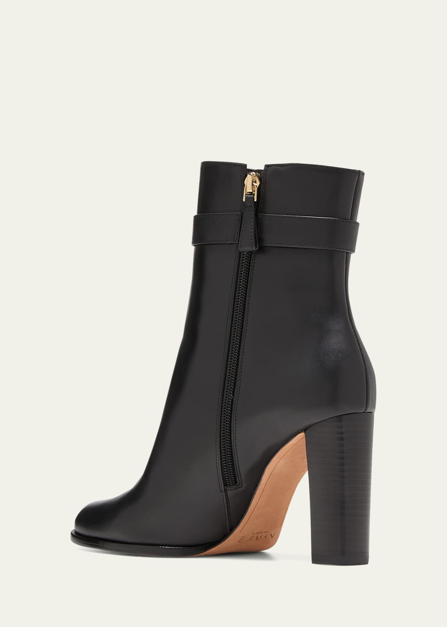 Alexandre Birman Clarita City Leather Bow Ankle Boots - Bergdorf Goodman