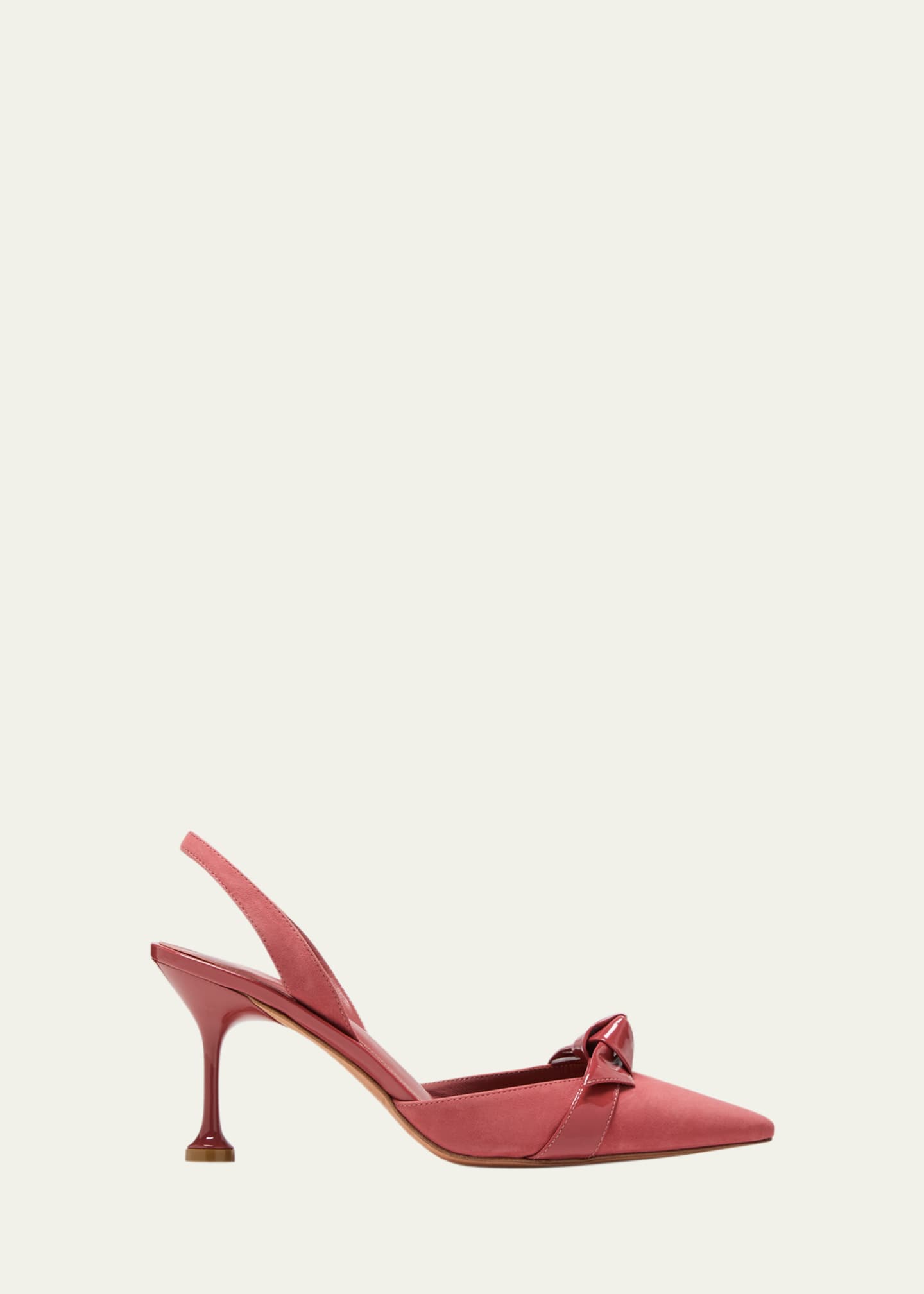 Alexandre Birman Clarita Slingback Suede Pumps - Bergdorf Goodman