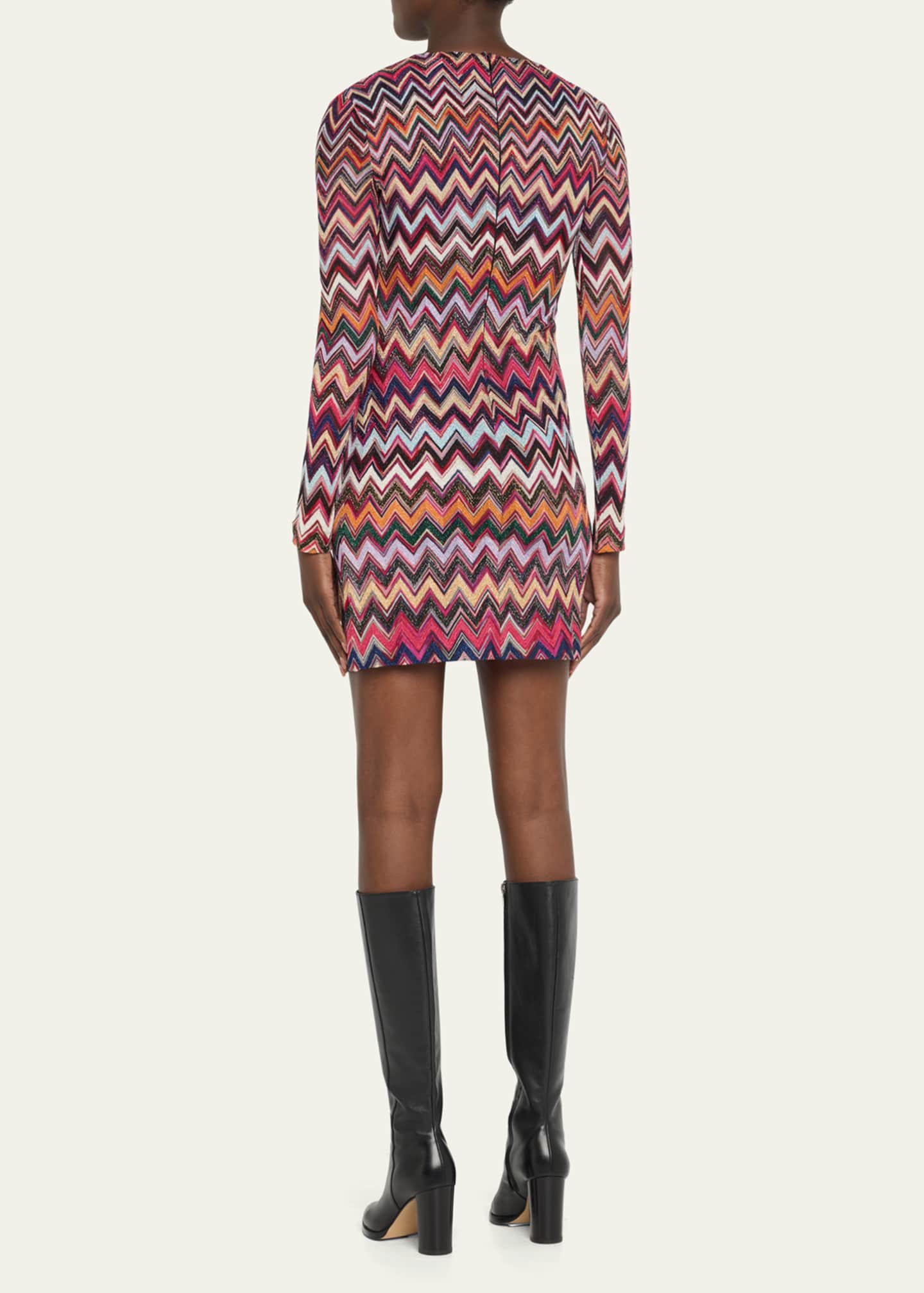 Missoni Chevron Body-Con Mini Dress - Bergdorf Goodman