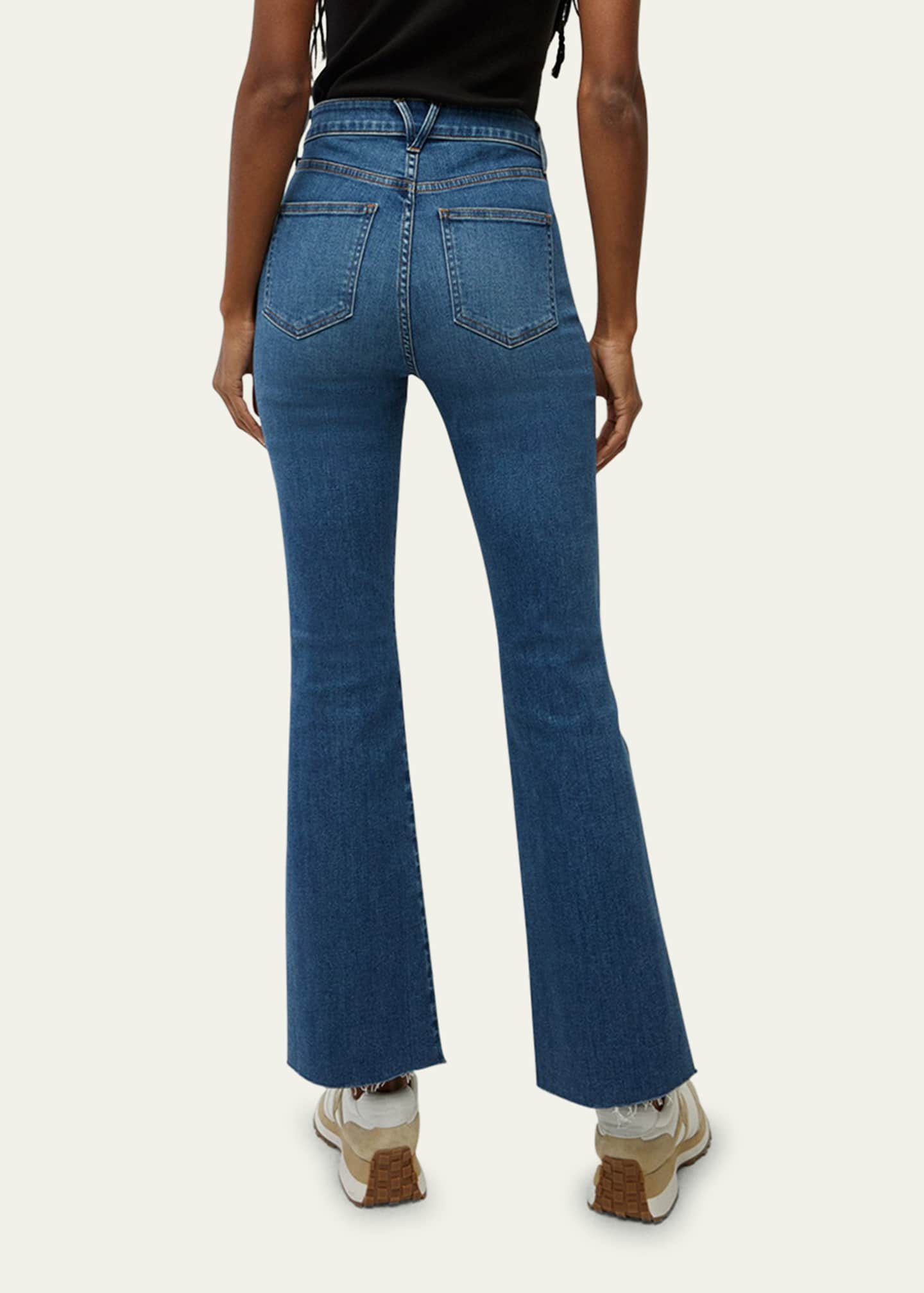 Veronica Beard Carson Ankle Flare Jeans - Bergdorf Goodman