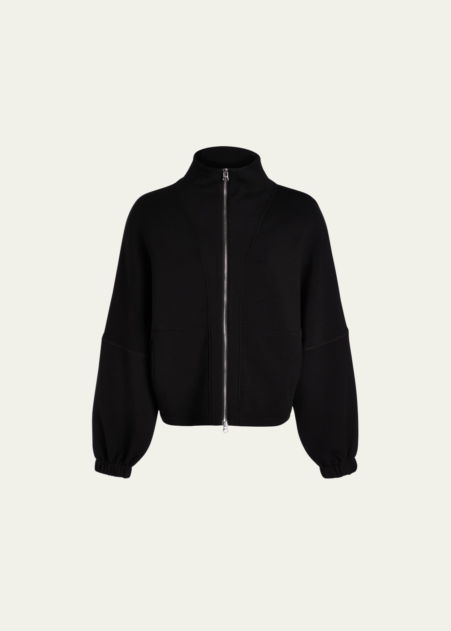 Varley Ashbury Front-Zip Sweat Jacket - Bergdorf Goodman