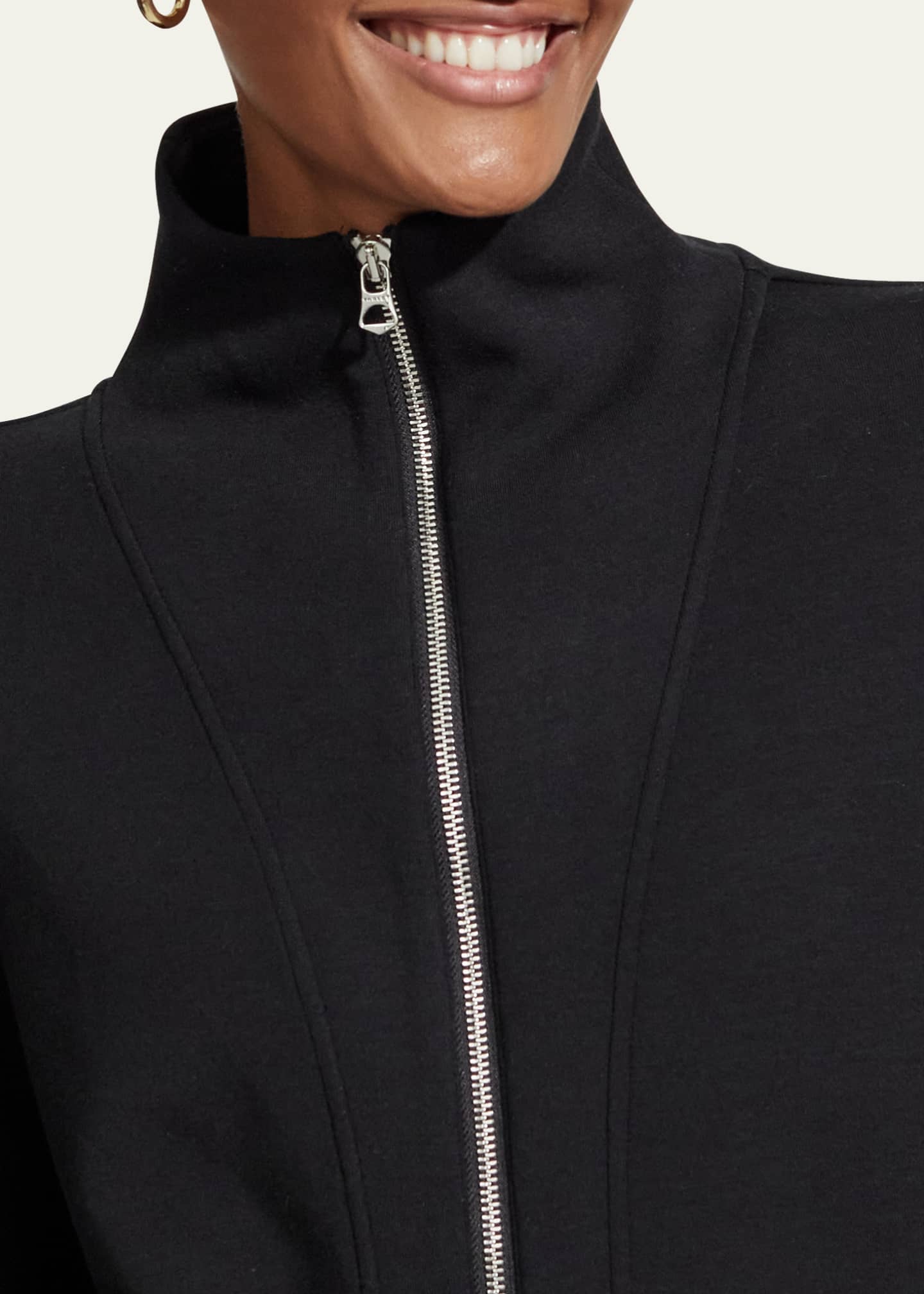 Varley Ashbury Front-Zip Sweat Jacket - Bergdorf Goodman