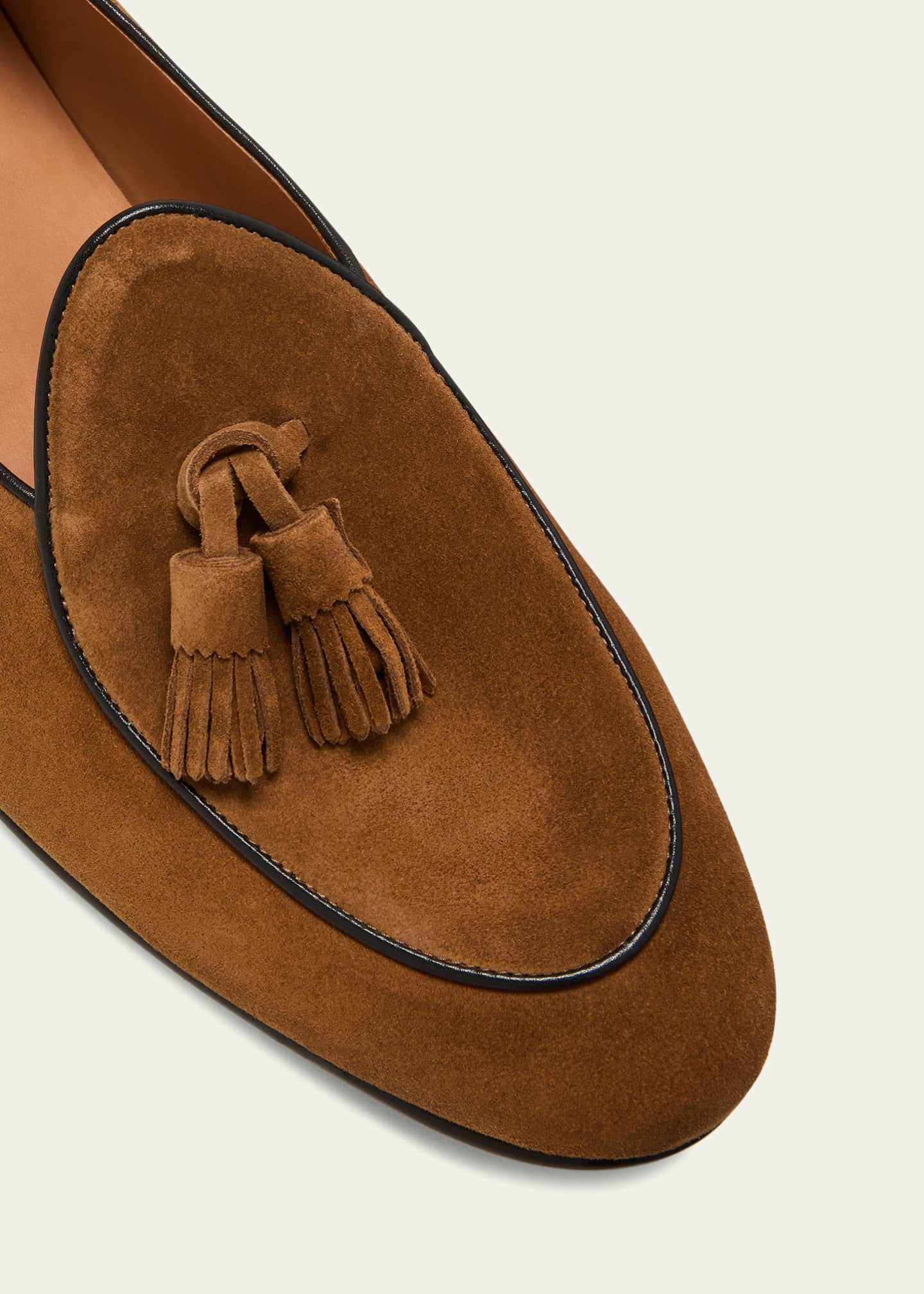 Ralph Lauren Purple Label Men's Belvin Suede Tassel Loafers - Bergdorf ...