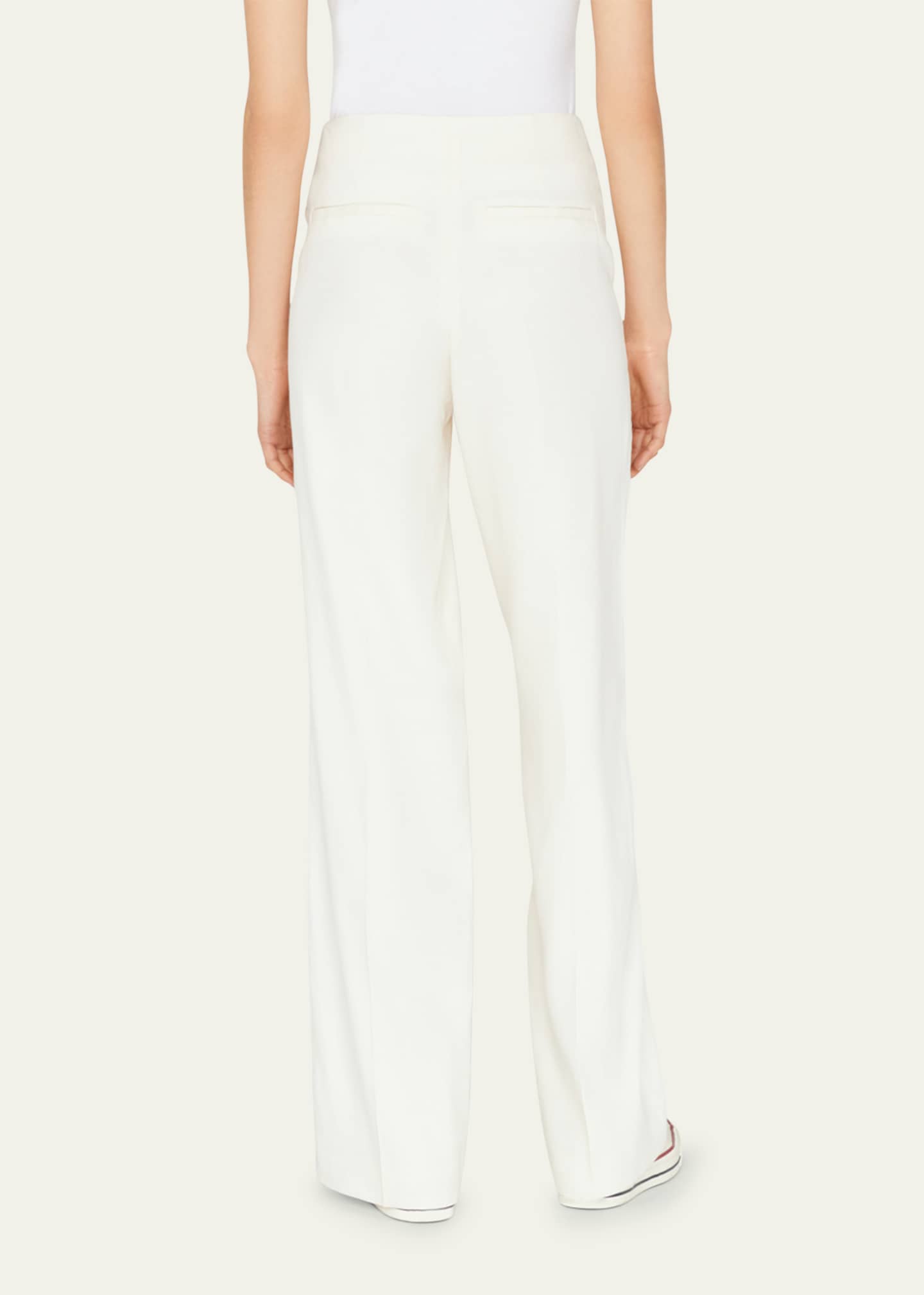 FRAME High Rise Wide-Leg Trousers - Bergdorf Goodman