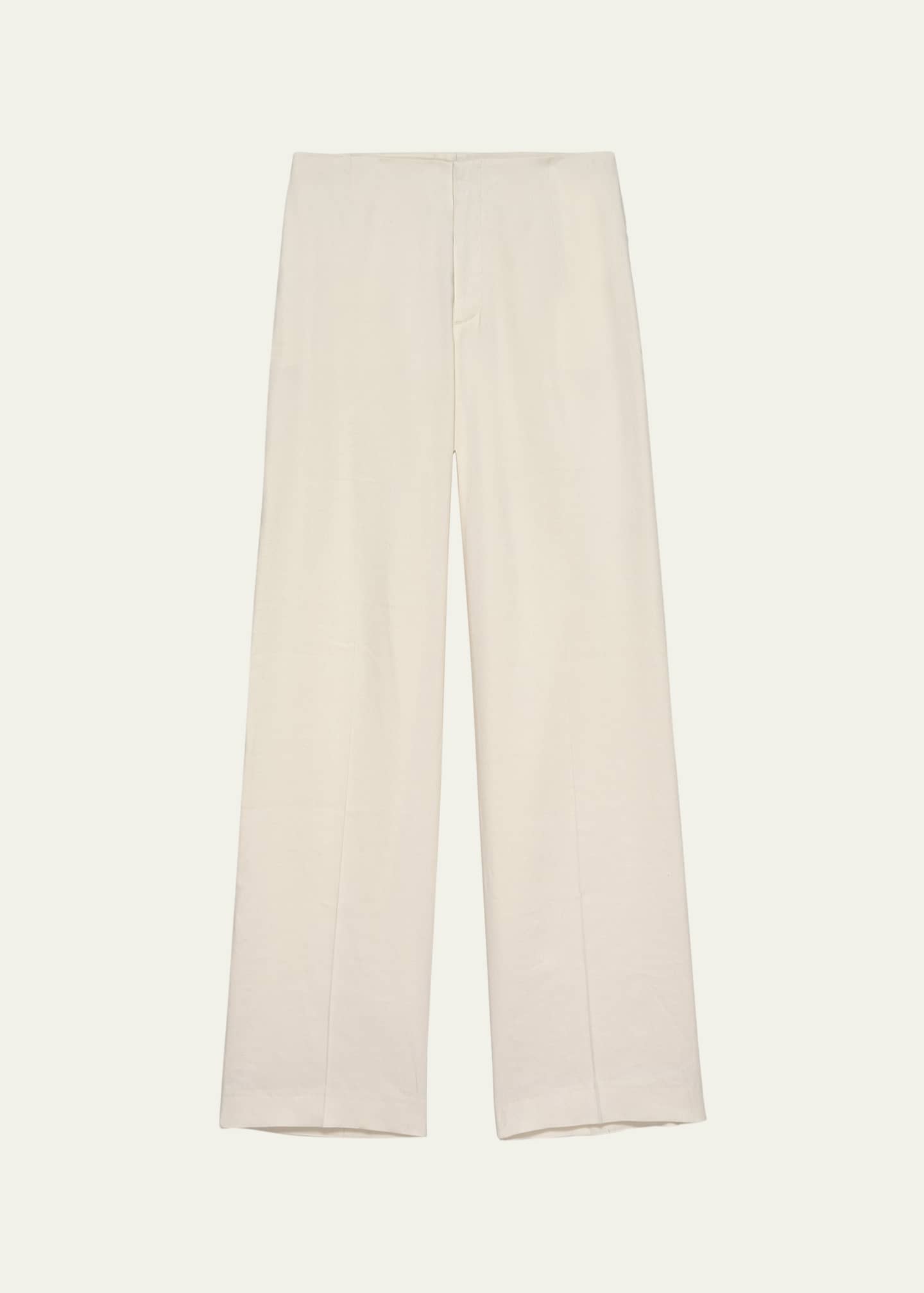 FRAME High Rise Wide-Leg Trousers - Bergdorf Goodman