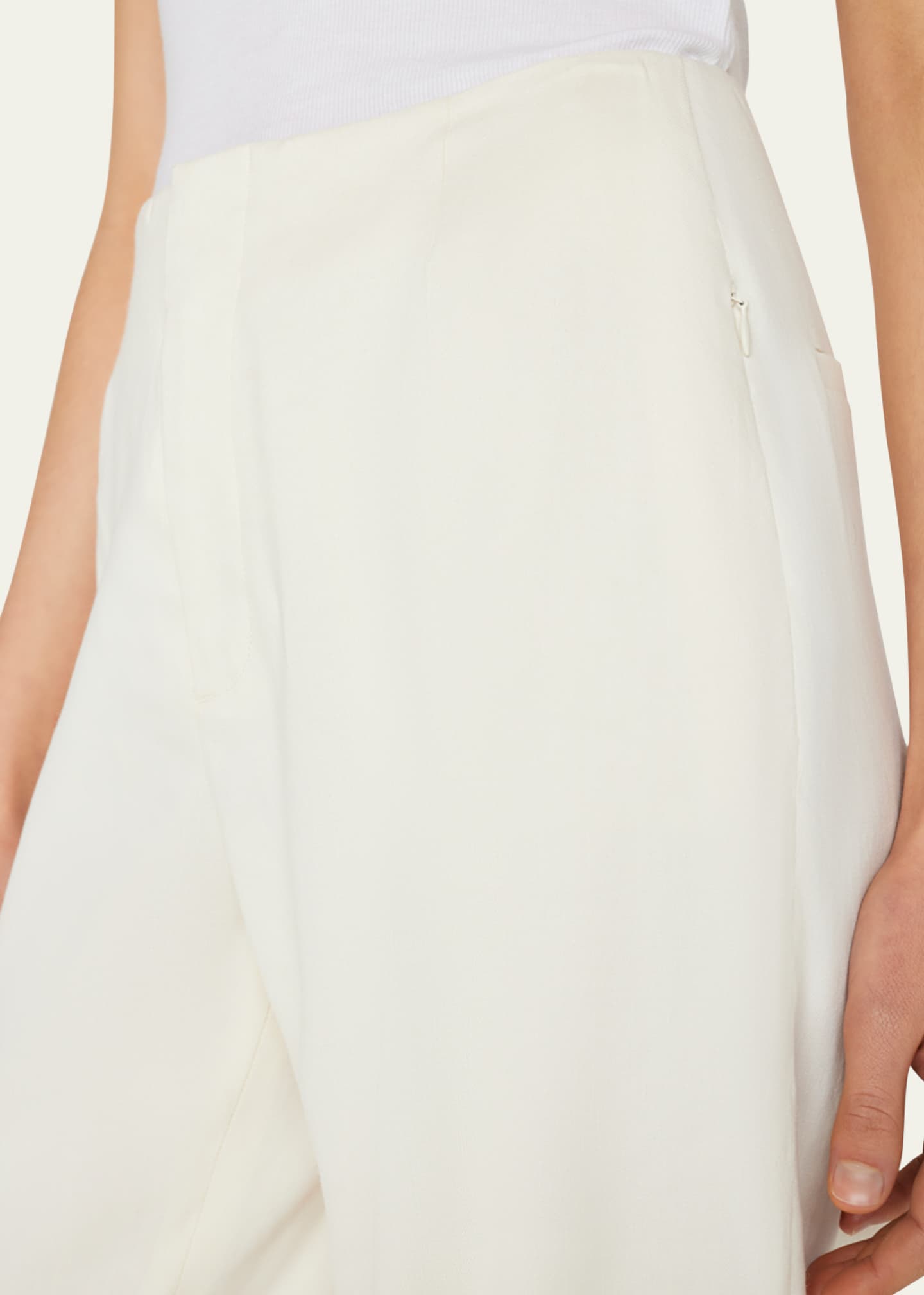 FRAME High Rise Wide-Leg Trousers - Bergdorf Goodman