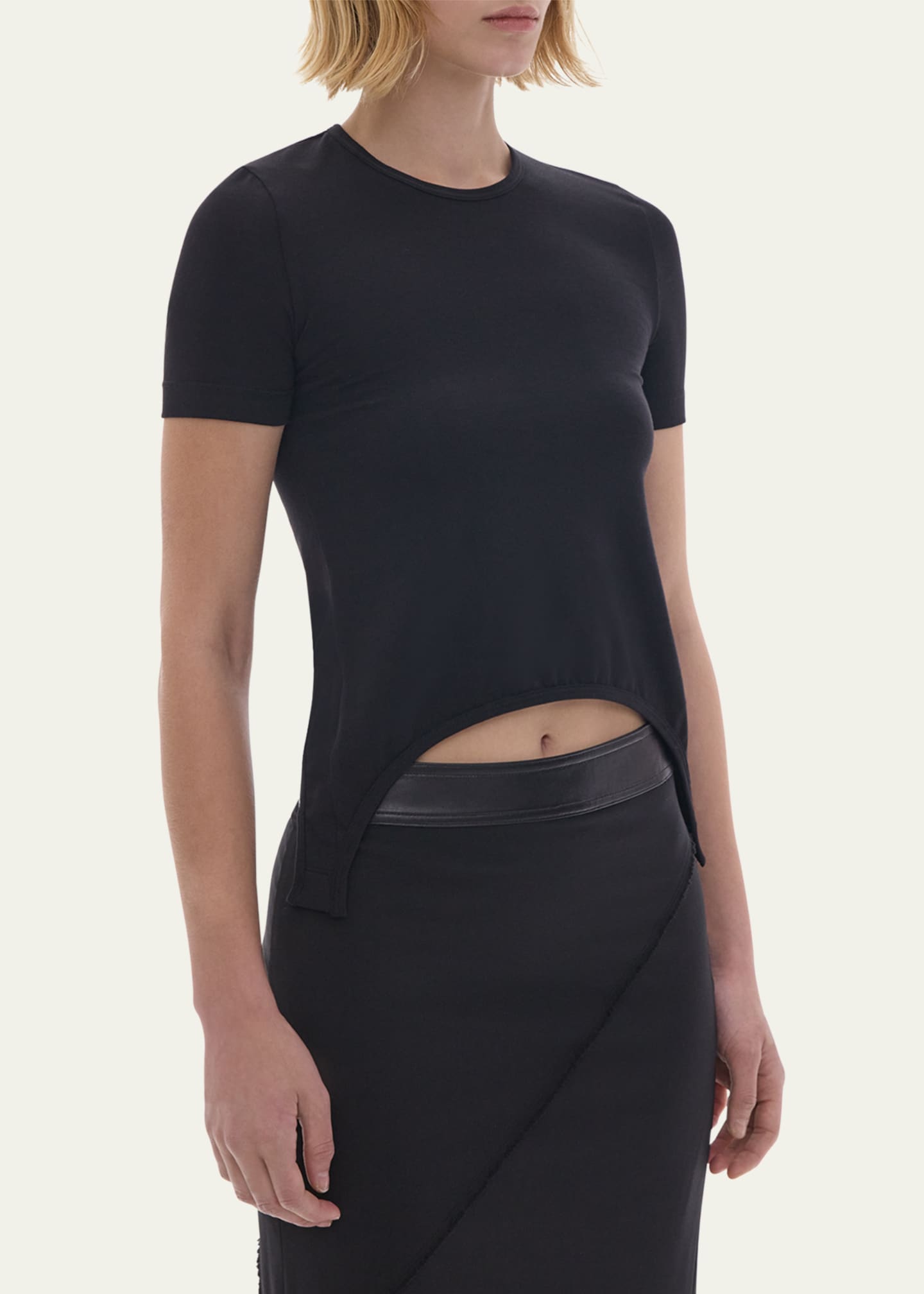 Helmut Lang Back Cut-Out Top - Bergdorf Goodman