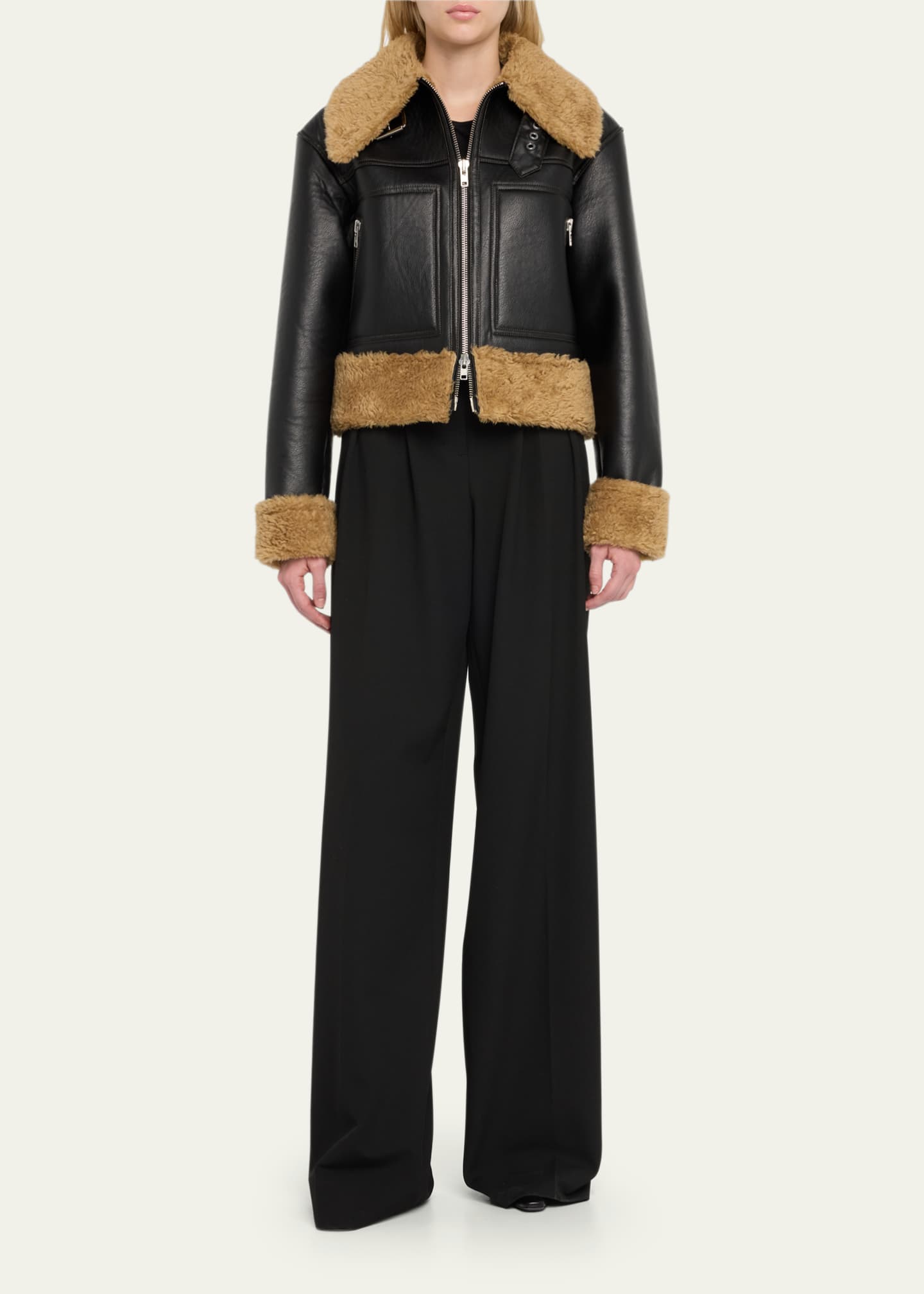 A.L.C. Aspen Faux-Leather Jacket - Bergdorf Goodman