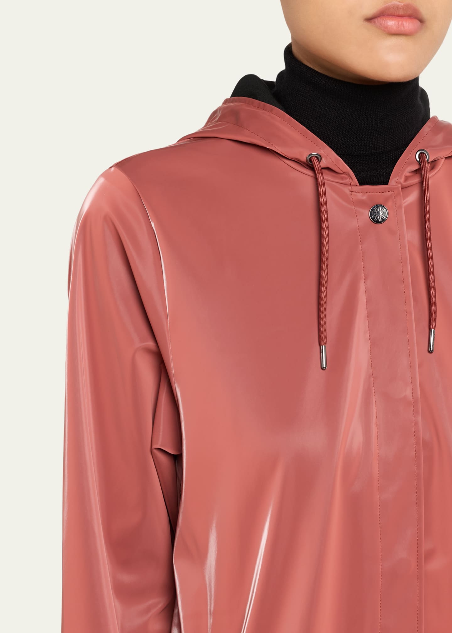 Rains Reflective A-Line Rain Jacket - Bergdorf Goodman
