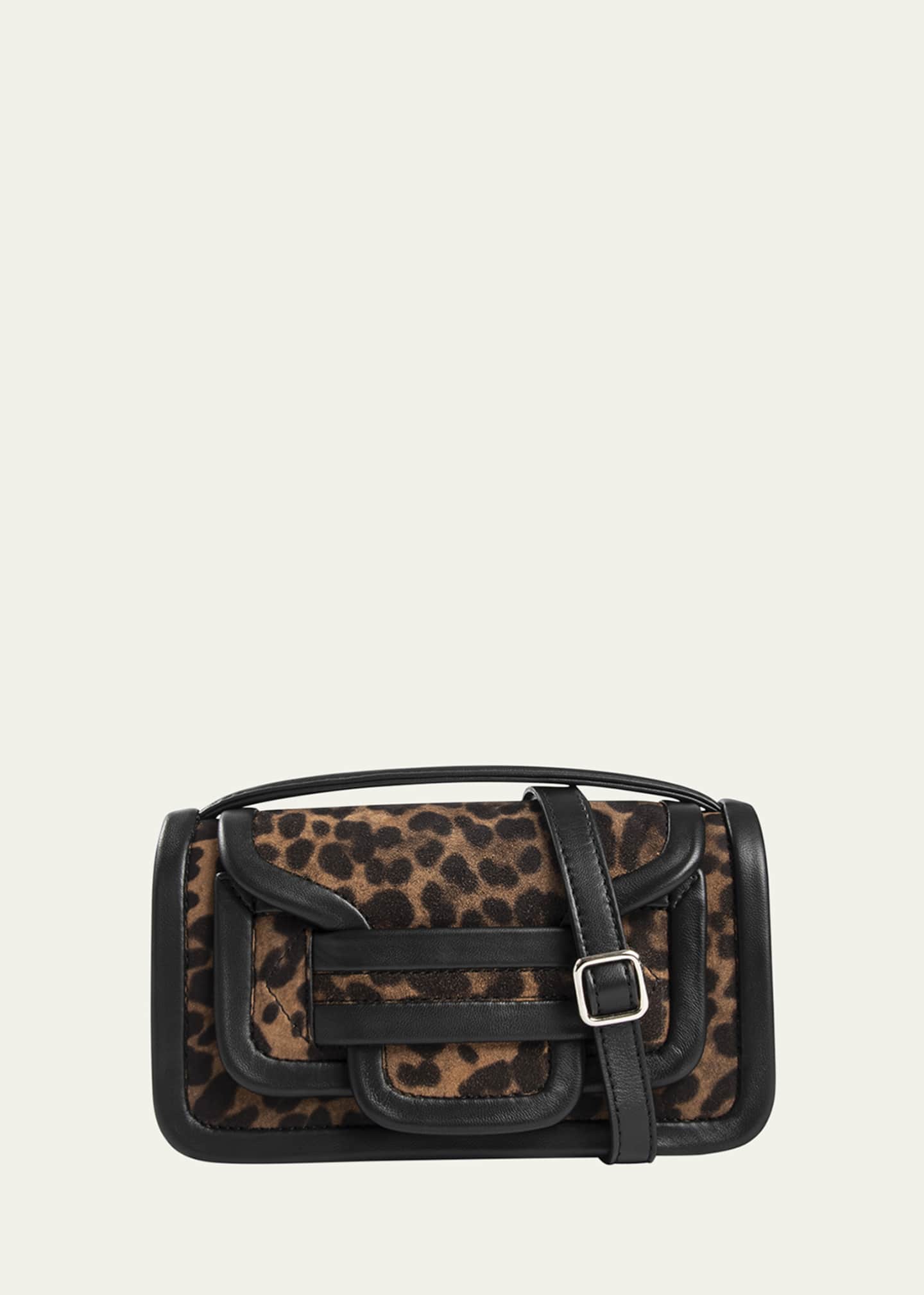 Pierre Hardy Alpha Leopard Leather Shoulder Bag - Bergdorf Goodman