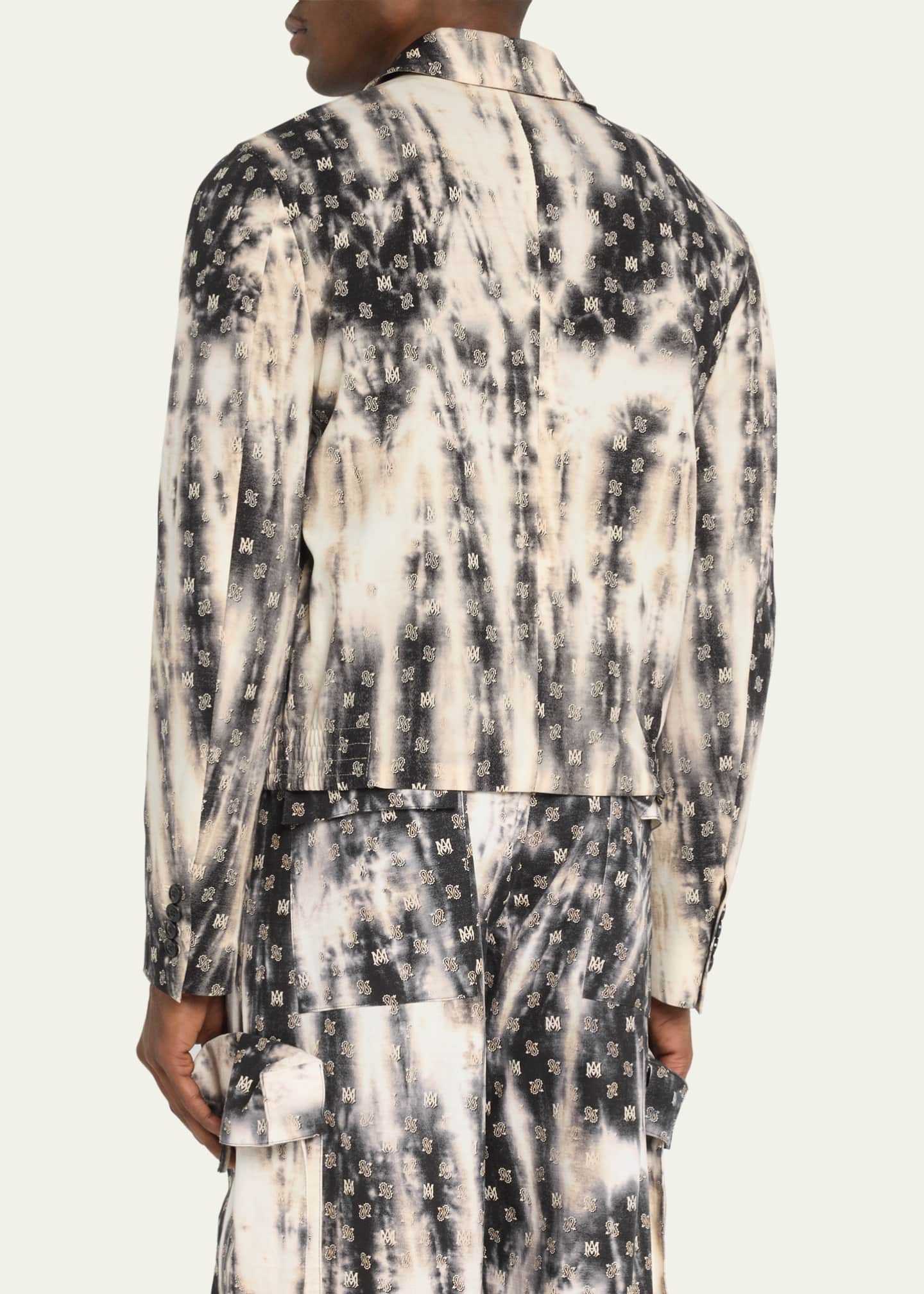 Amiri Men's Bleached MA Paisley Utility Jacket - Bergdorf Goodman