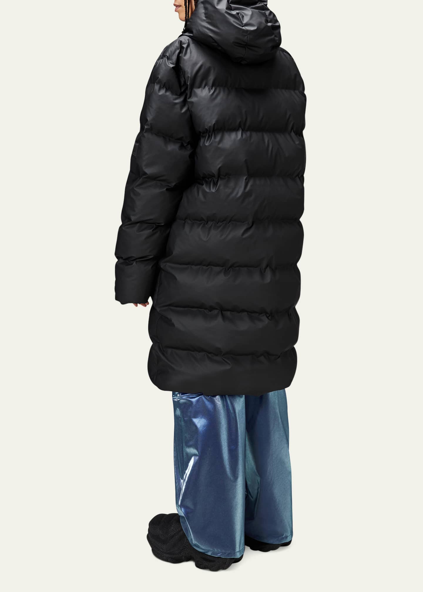 Rains Alta Long Puffer Jacket - Bergdorf Goodman