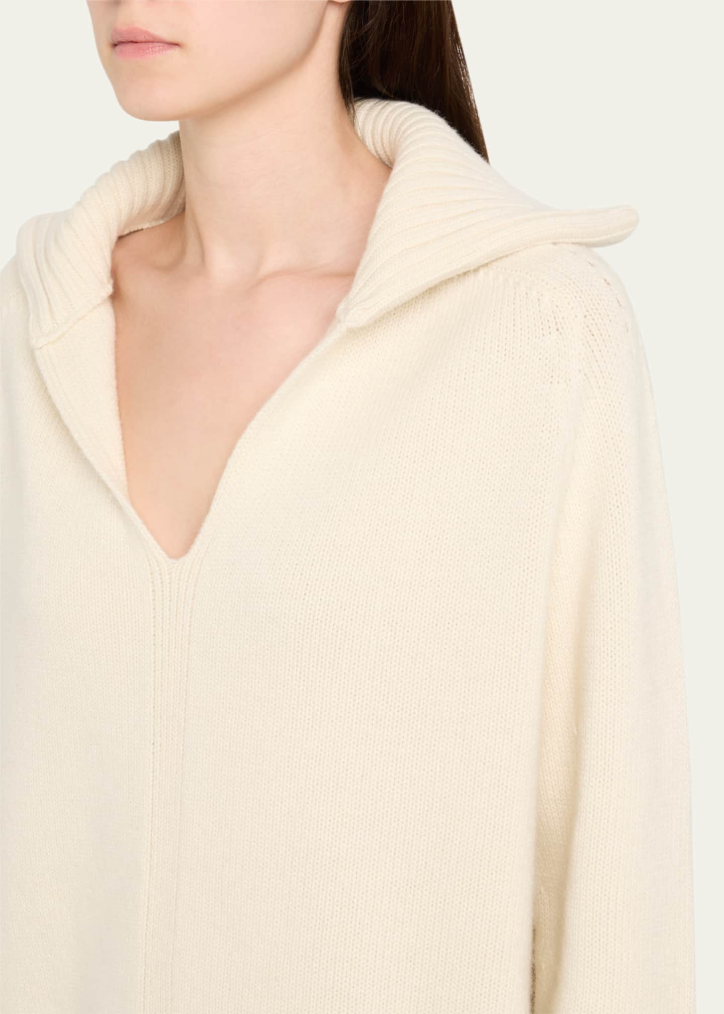 Plan C Cashmere Knit Polo Sweater - Bergdorf Goodman