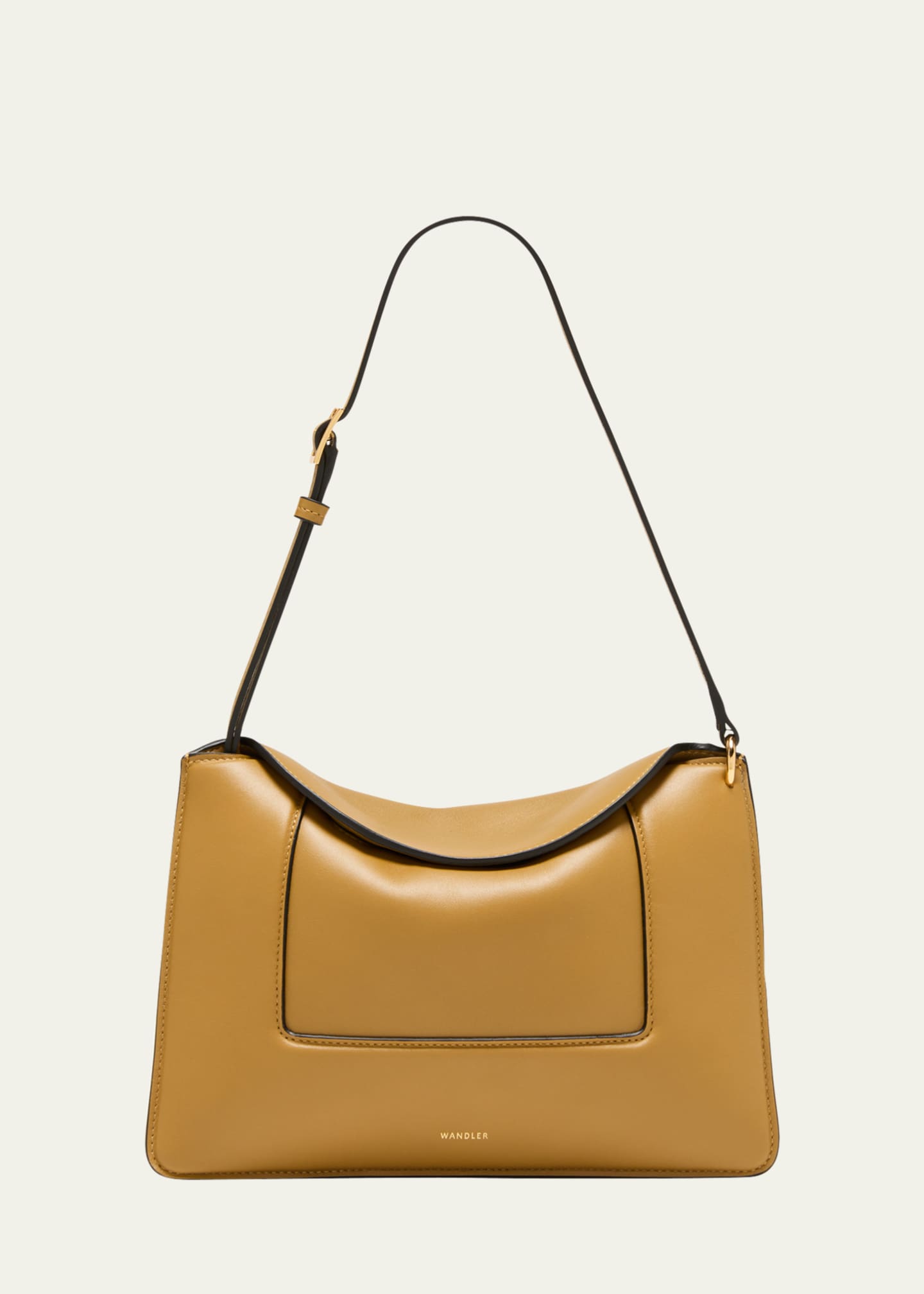 Wandler Penelope Fold-Over Flap Leather Shoulder Bag - Bergdorf Goodman