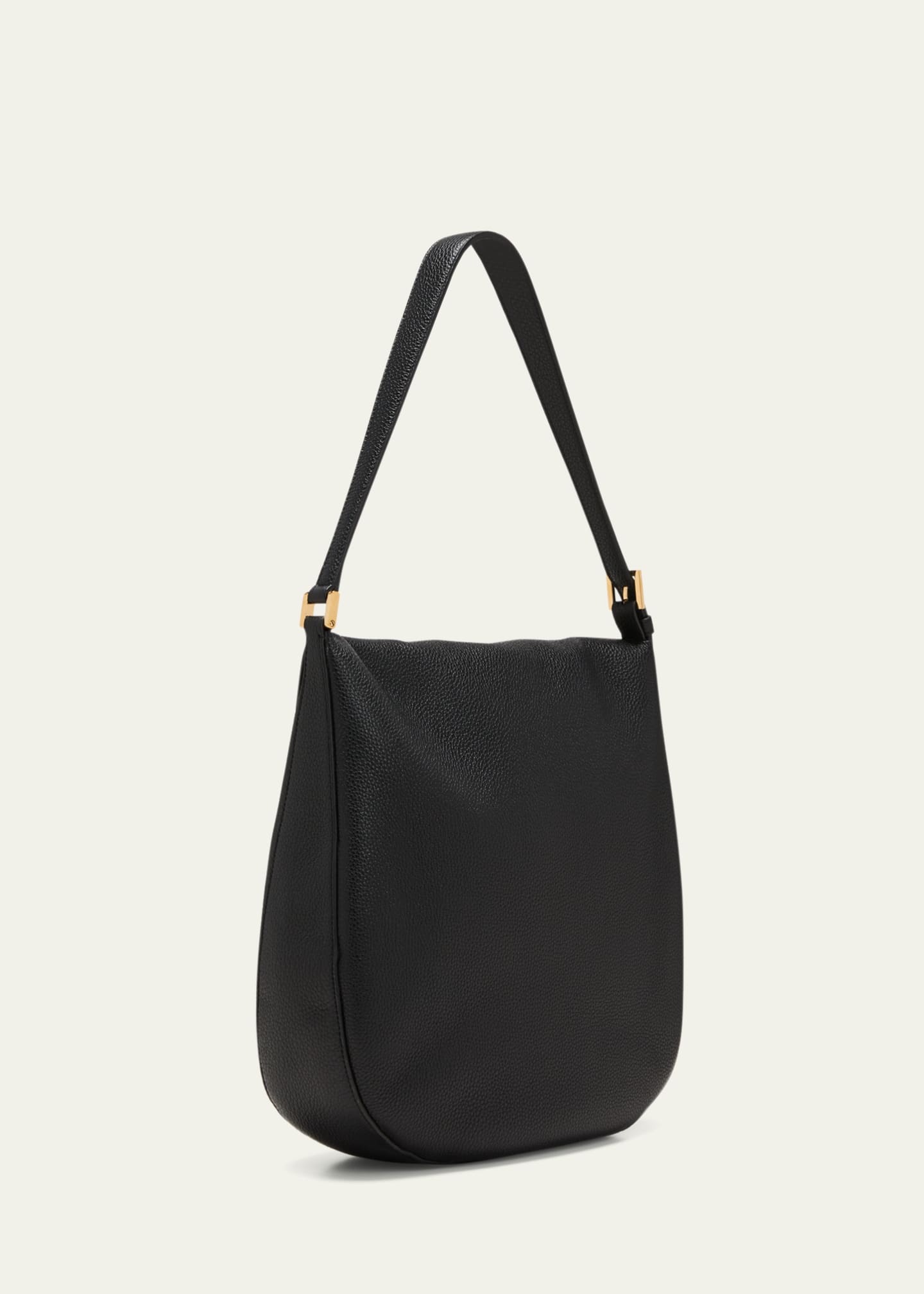 Savette Tondo Large Grained Leather Hobo Bag - Bergdorf Goodman