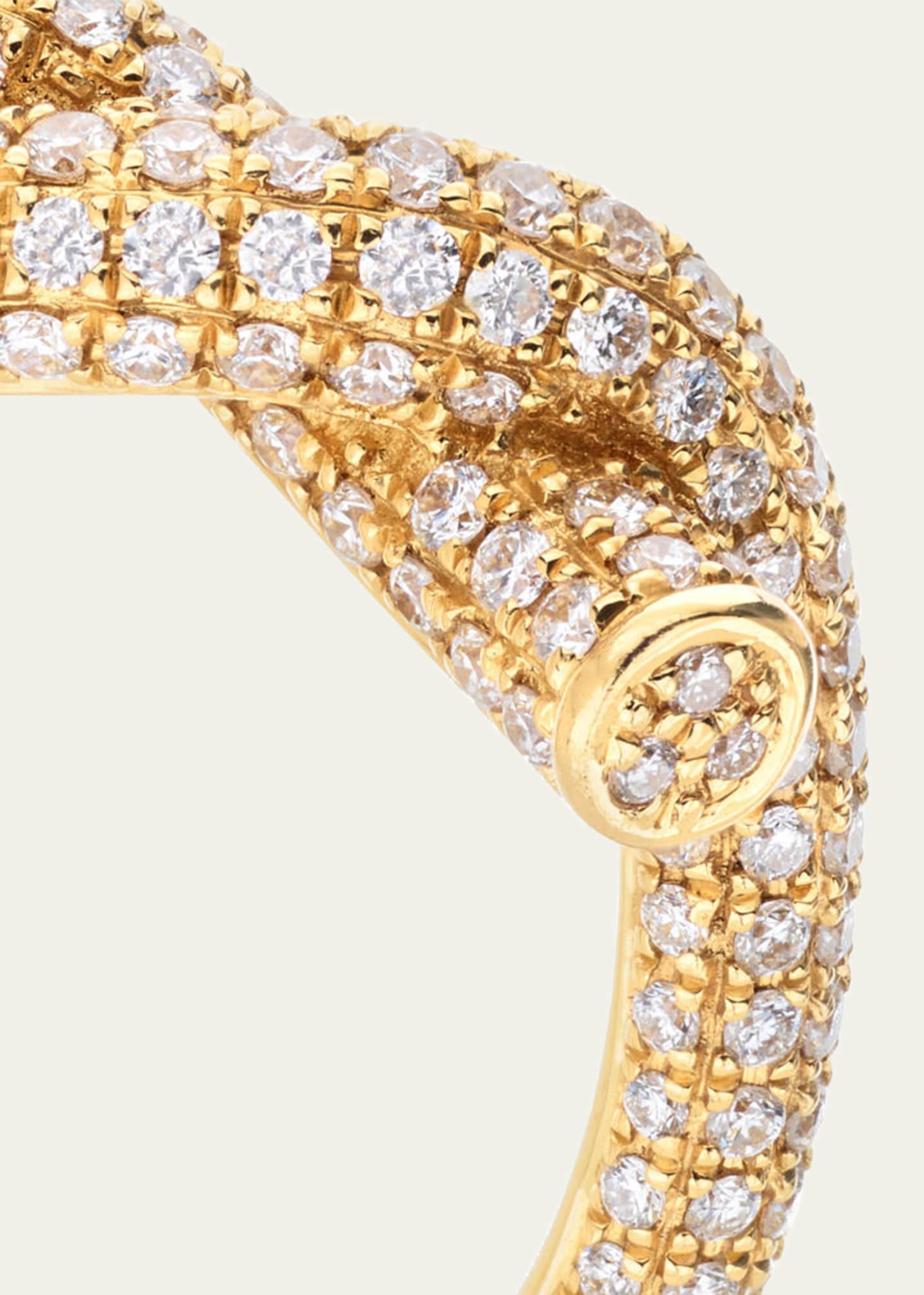 Boochier 18K Yellow Gold Diamond Ties Ring - Bergdorf Goodman