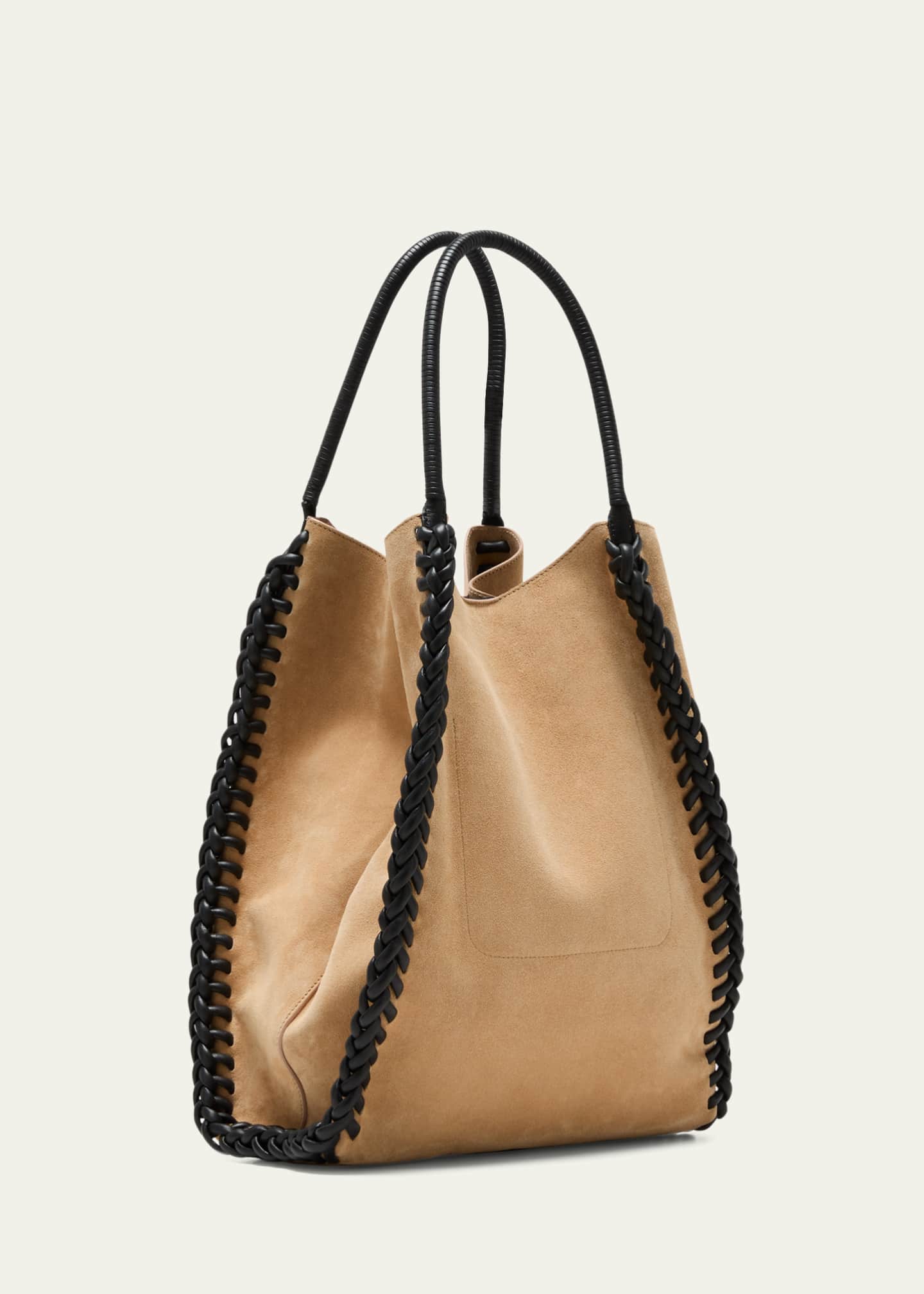 Altuzarra The Braid Large Suede Tote Bag - Bergdorf Goodman