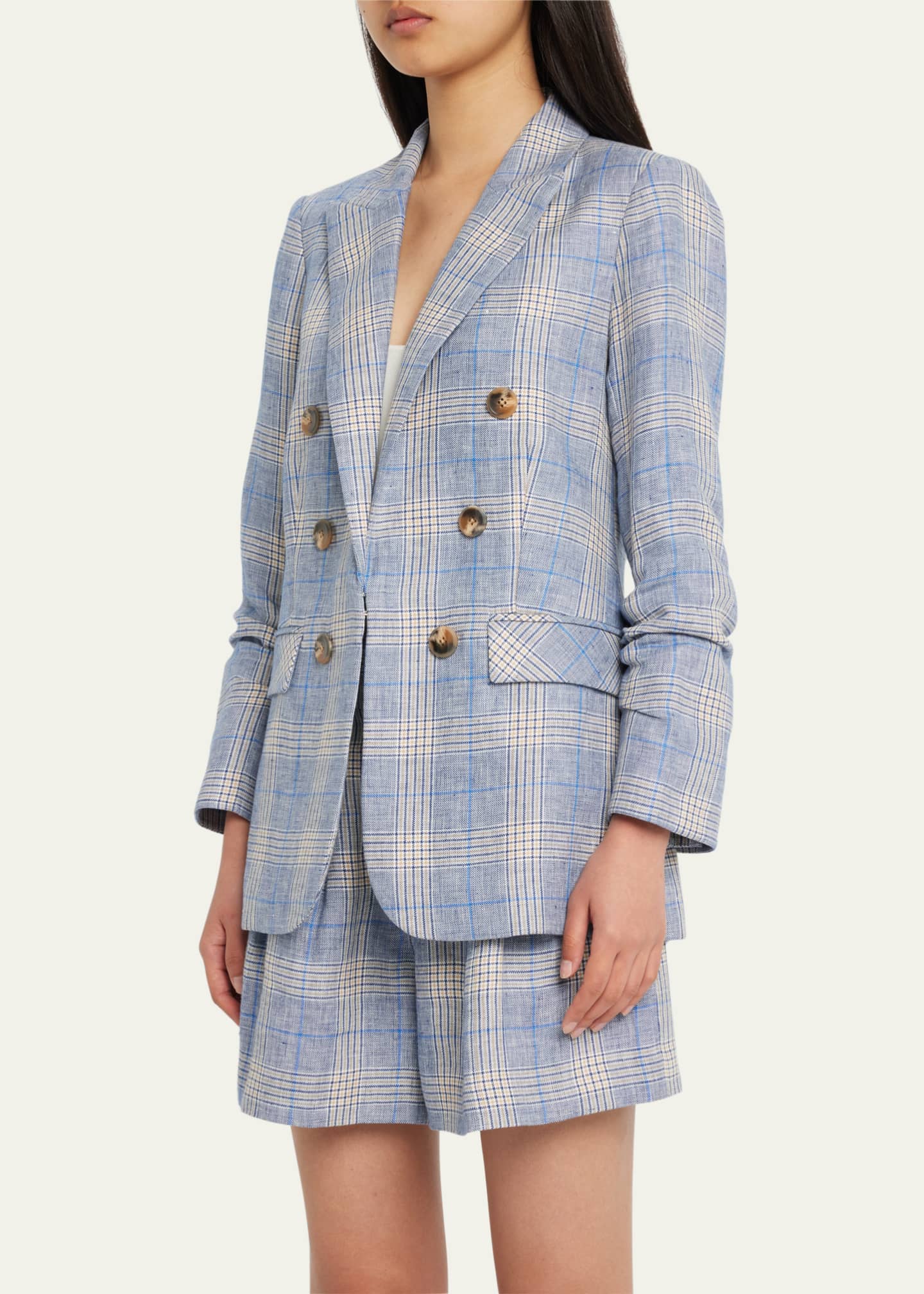 Veronica Beard Beacon Plaid Dickey Jacket - Bergdorf Goodman
