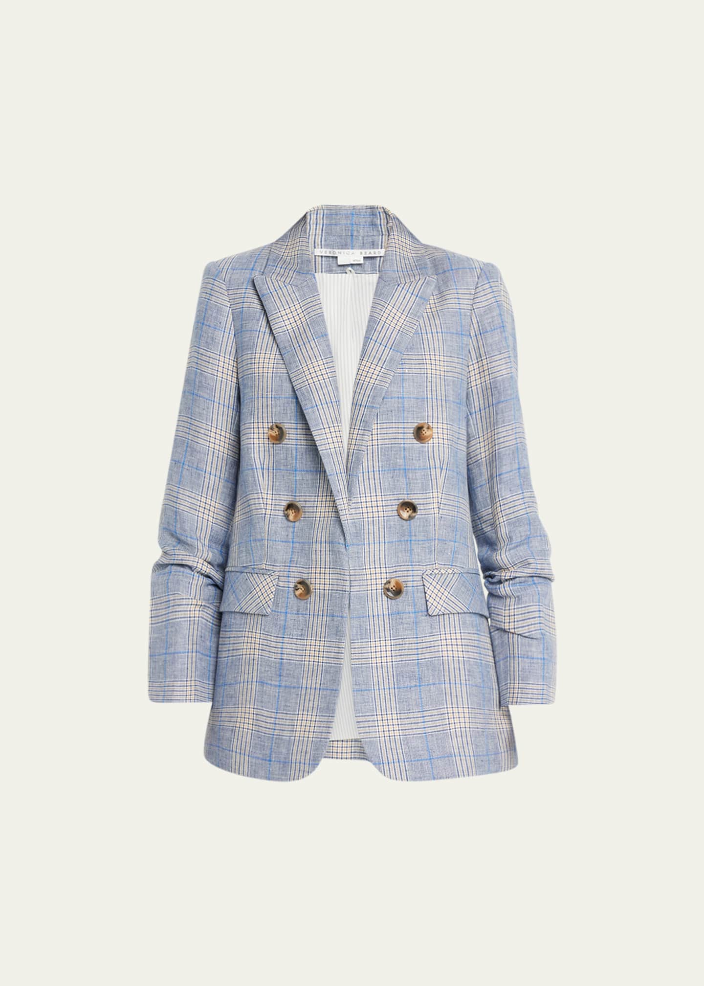 Veronica Beard Beacon Plaid Dickey Jacket - Bergdorf Goodman