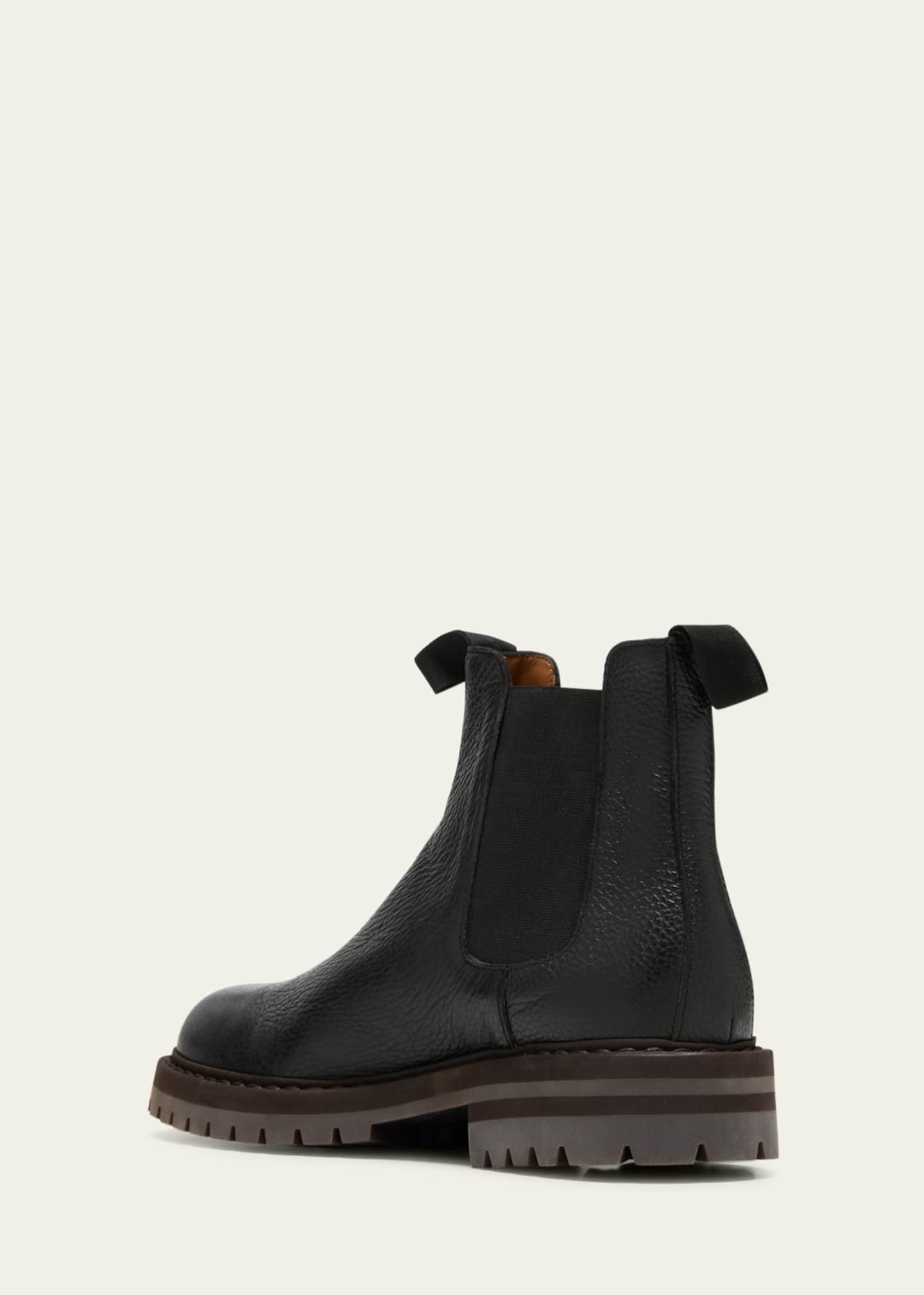 Common Projects Men's Leather Chelsea Boots - Bergdorf Goodman