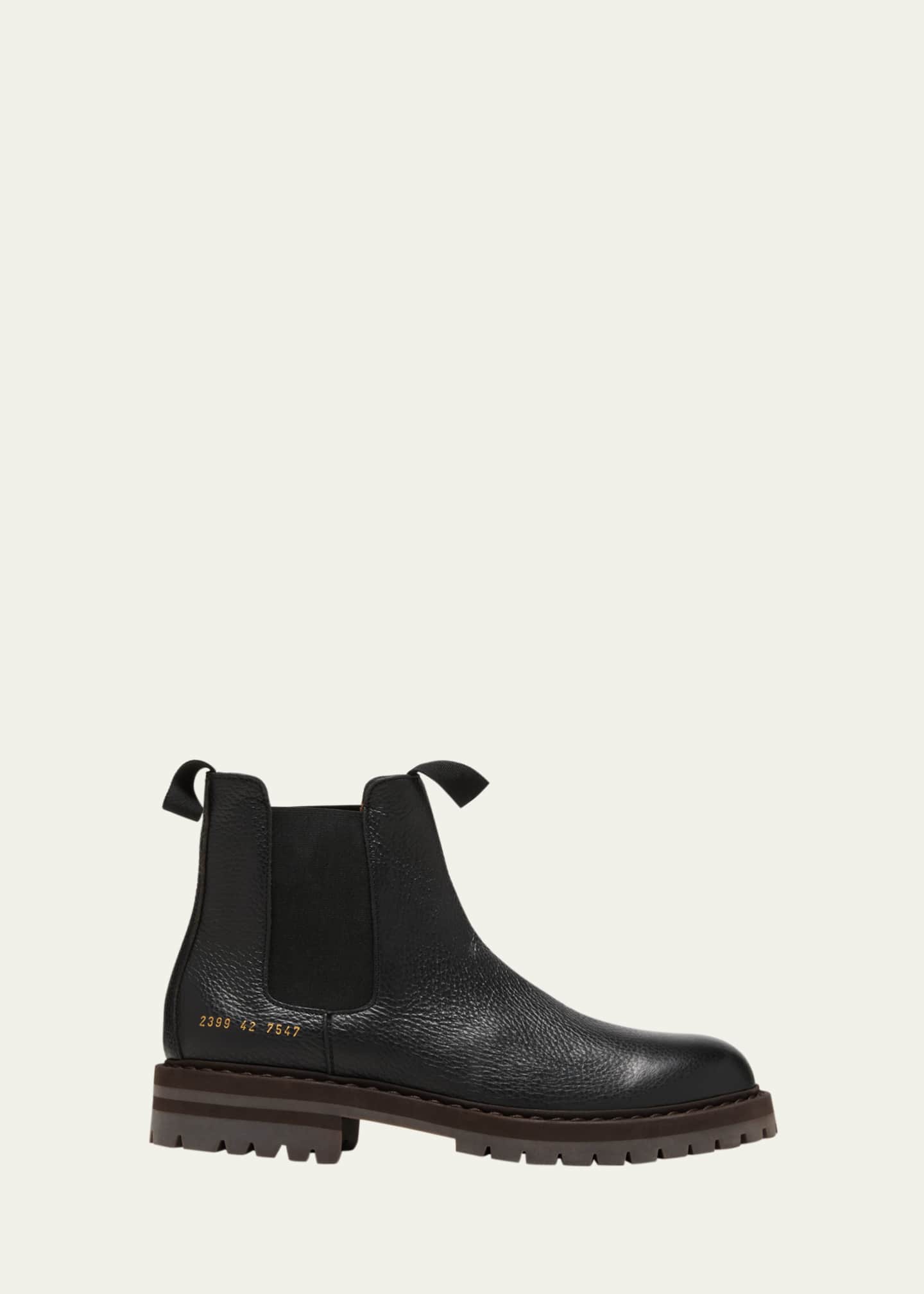 Common Projects Men's Leather Chelsea Boots - Bergdorf Goodman