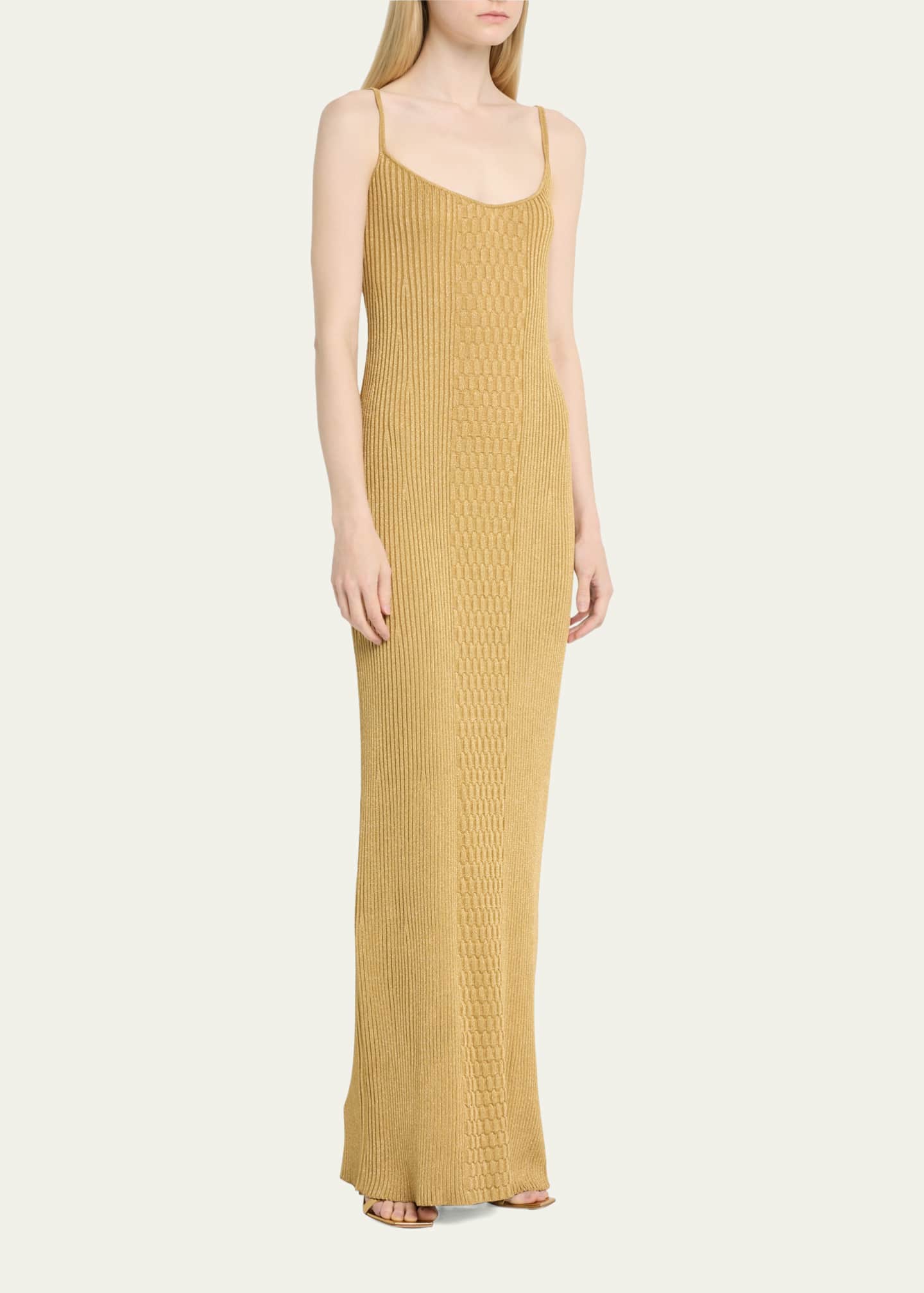 Nili Lotan Zarina Lurex Knit Maxi Dress - Bergdorf Goodman