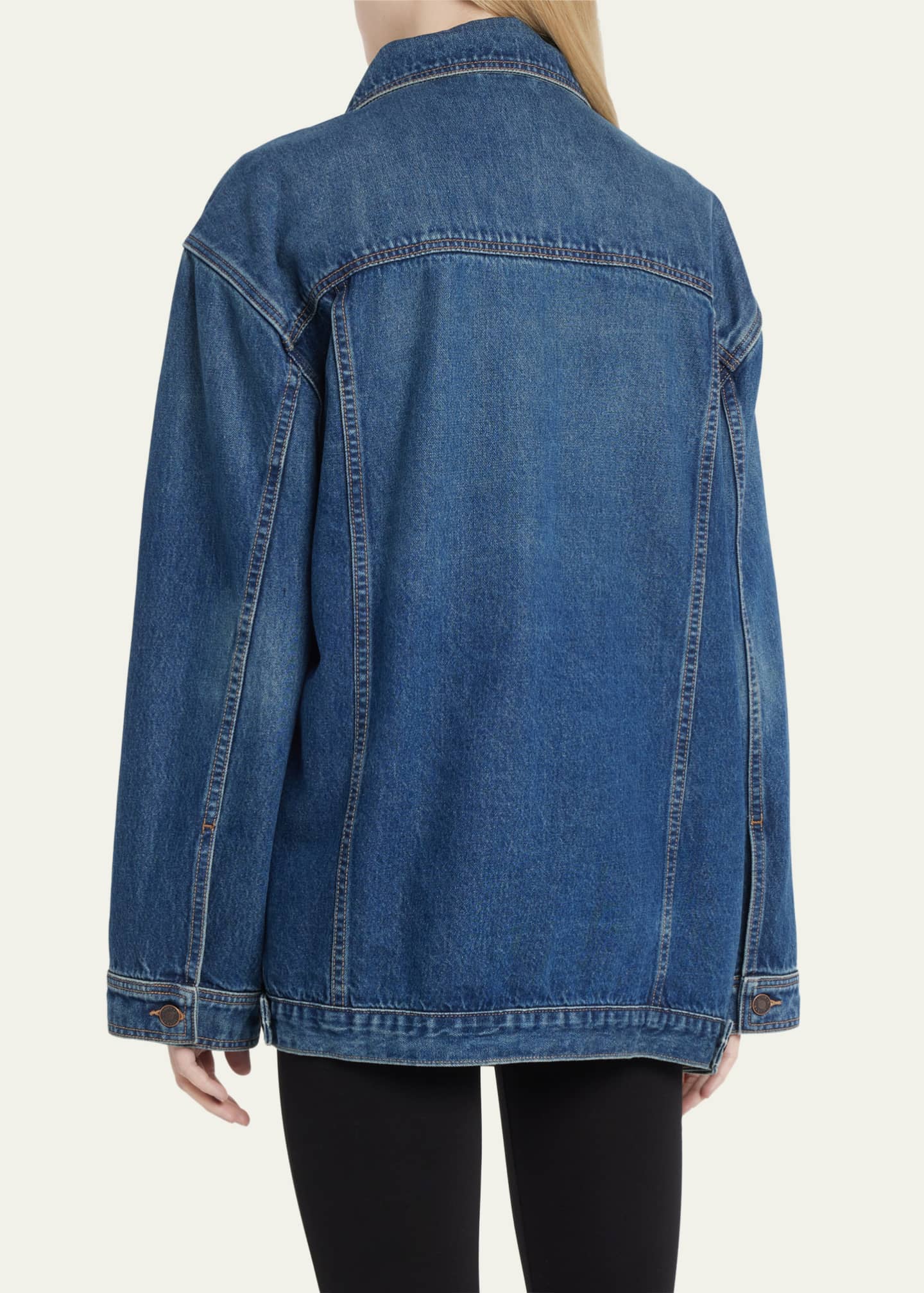 Nili Lotan Adam Oversized Denim Jacket - Bergdorf Goodman