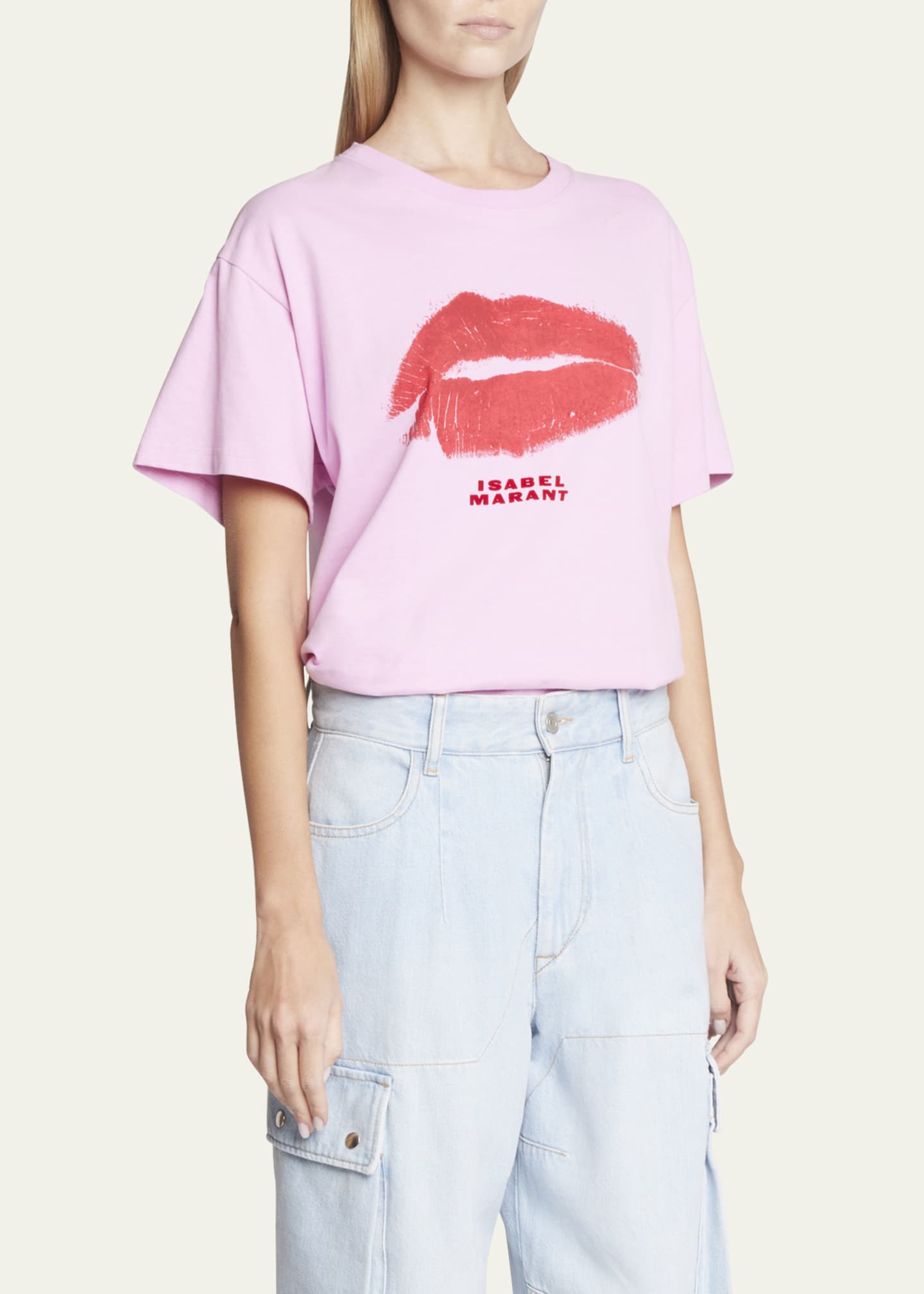 Isabel Marant Yates-Ga Lips Graphic Tee - Bergdorf Goodman