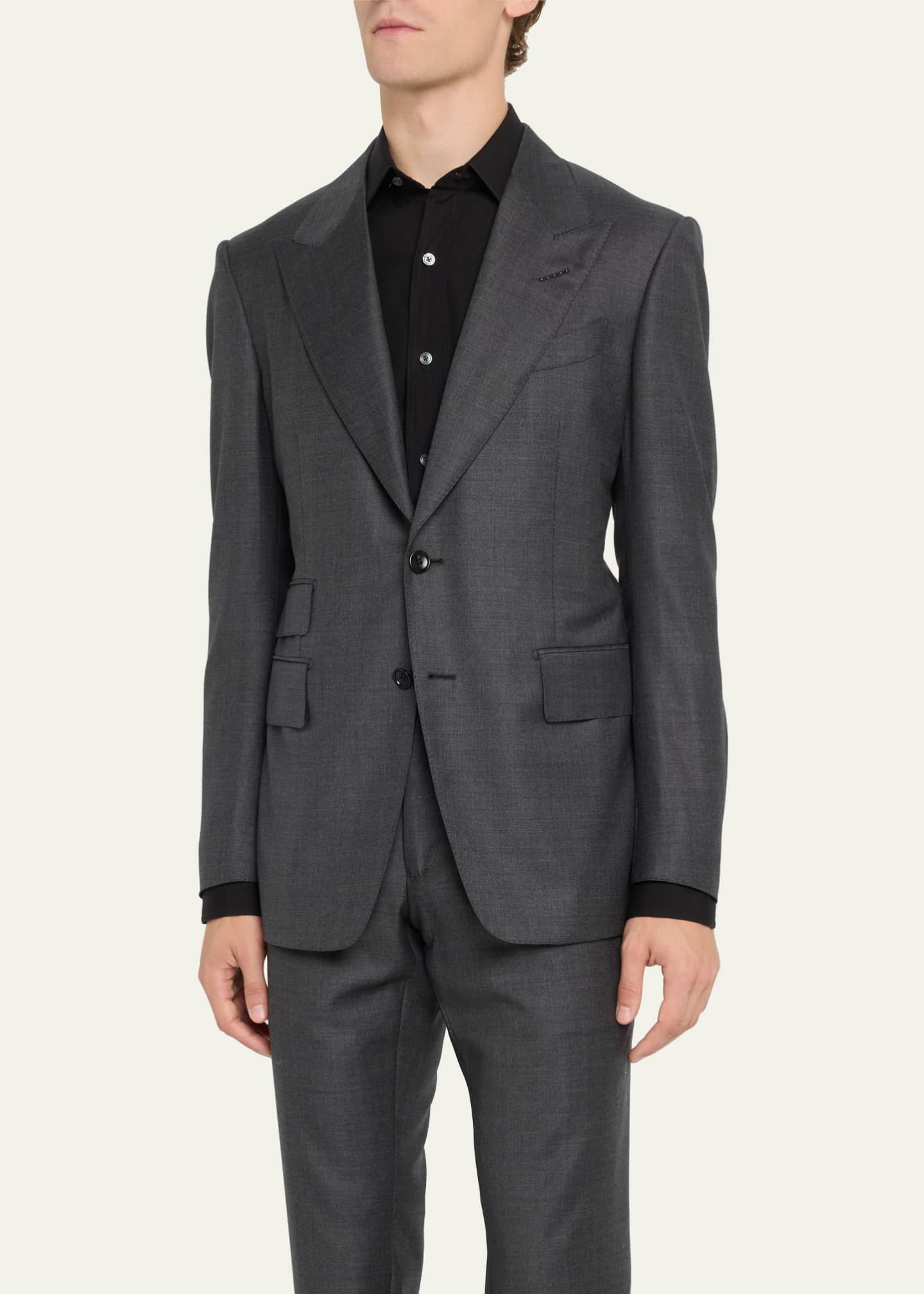 TOM FORD Men's Shelton Peak Fully-Lined Suit - Bergdorf Goodman