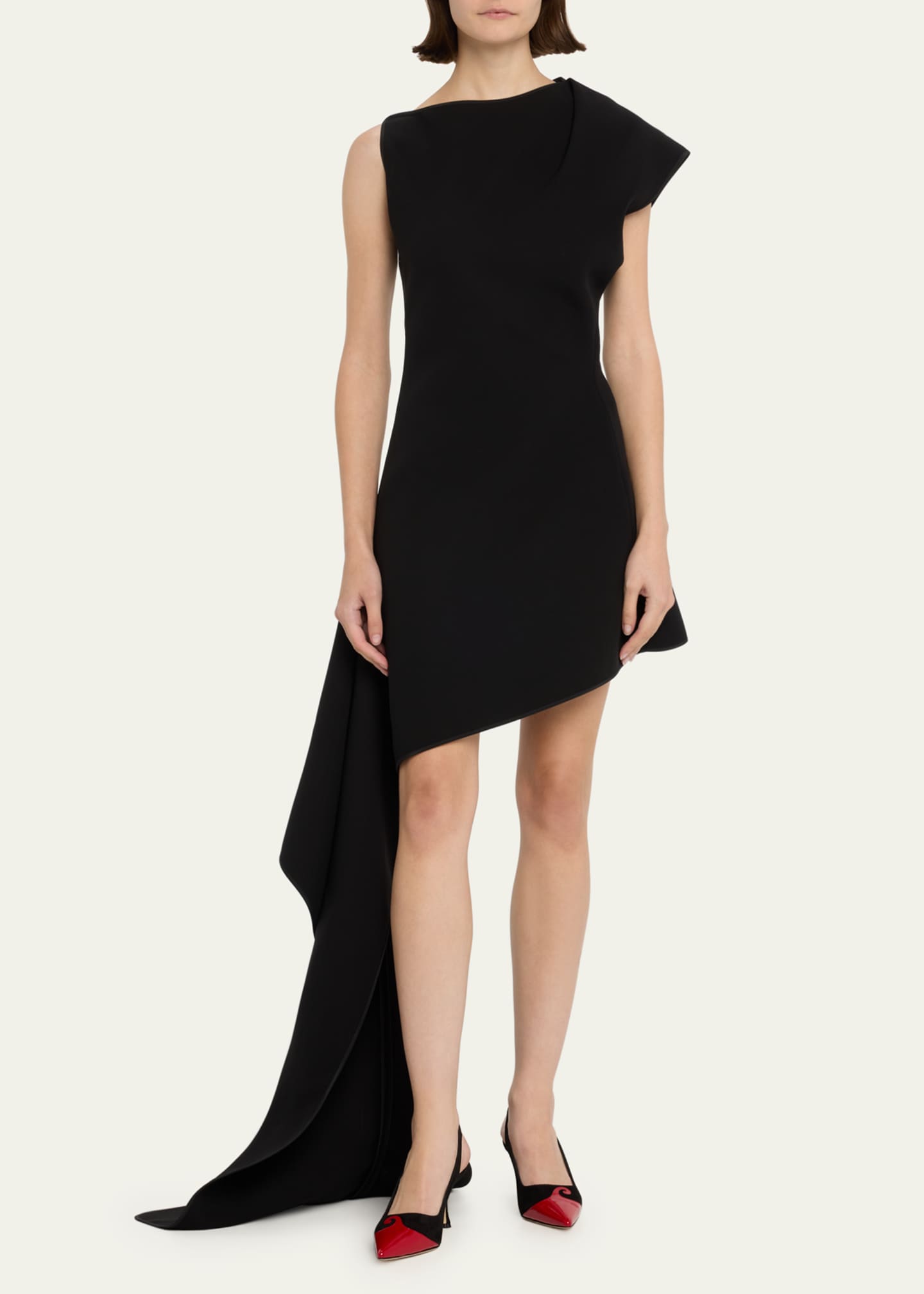 Manolo Blahnik Zaborus Suede Patent Halter Pumps - Bergdorf Goodman