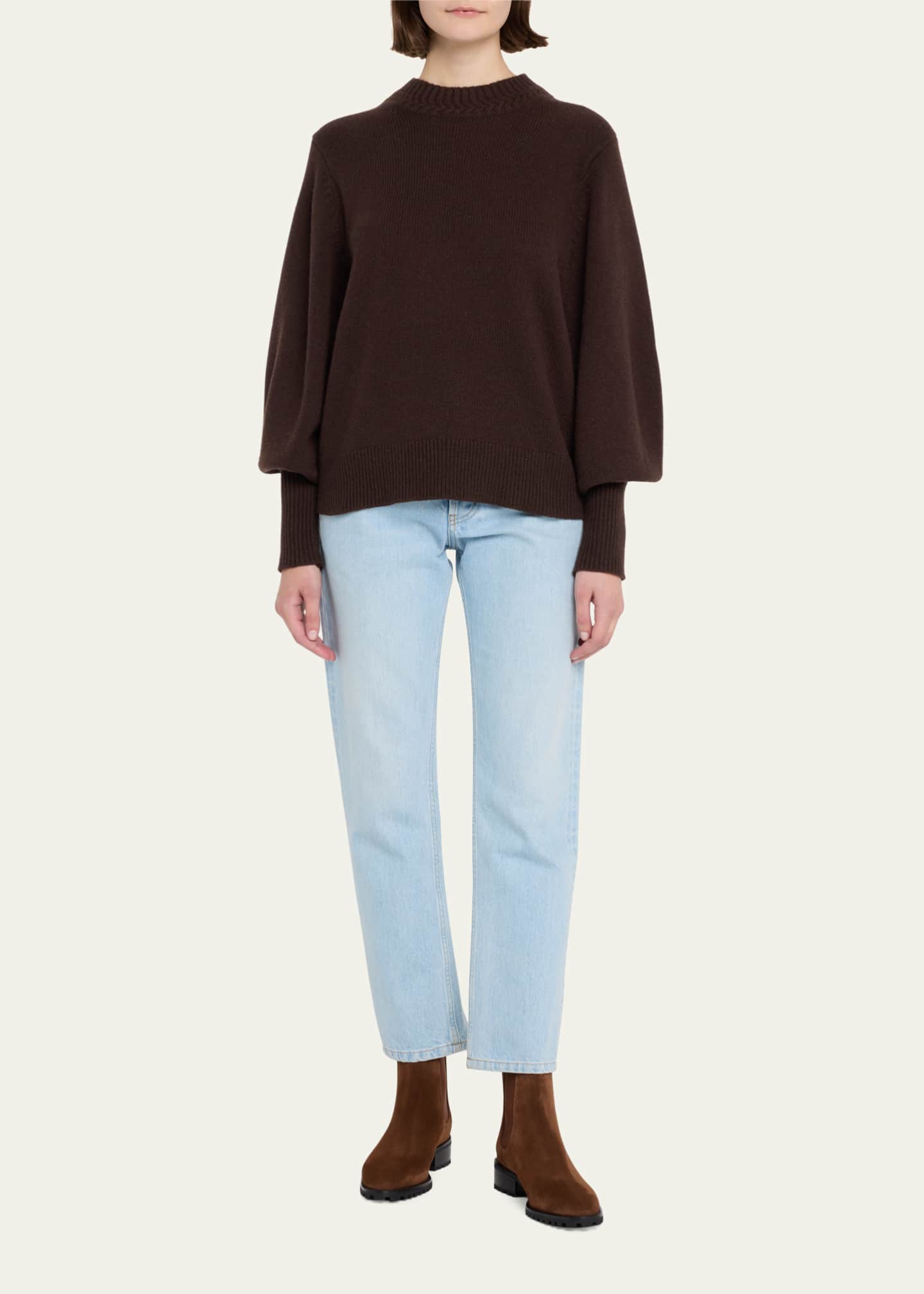 Manolo Blahnik Chelata Suede Chelsea Ankle Booties - Bergdorf Goodman